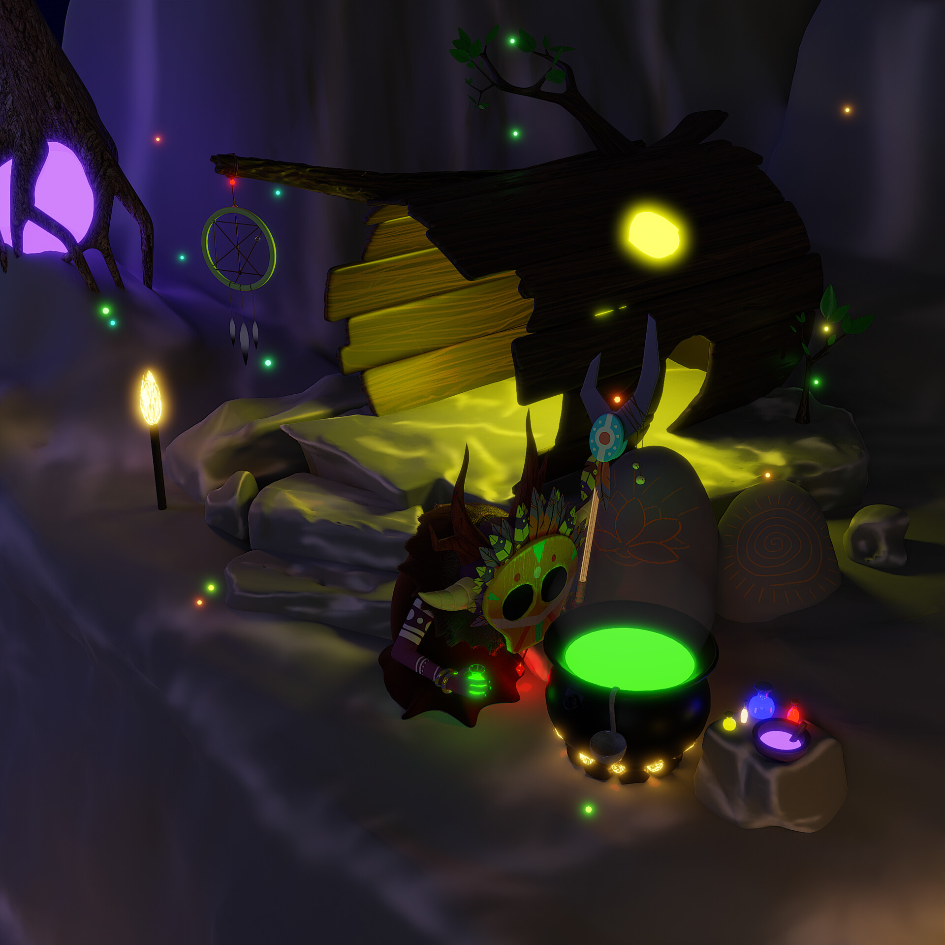 ArtStation - Shaman House