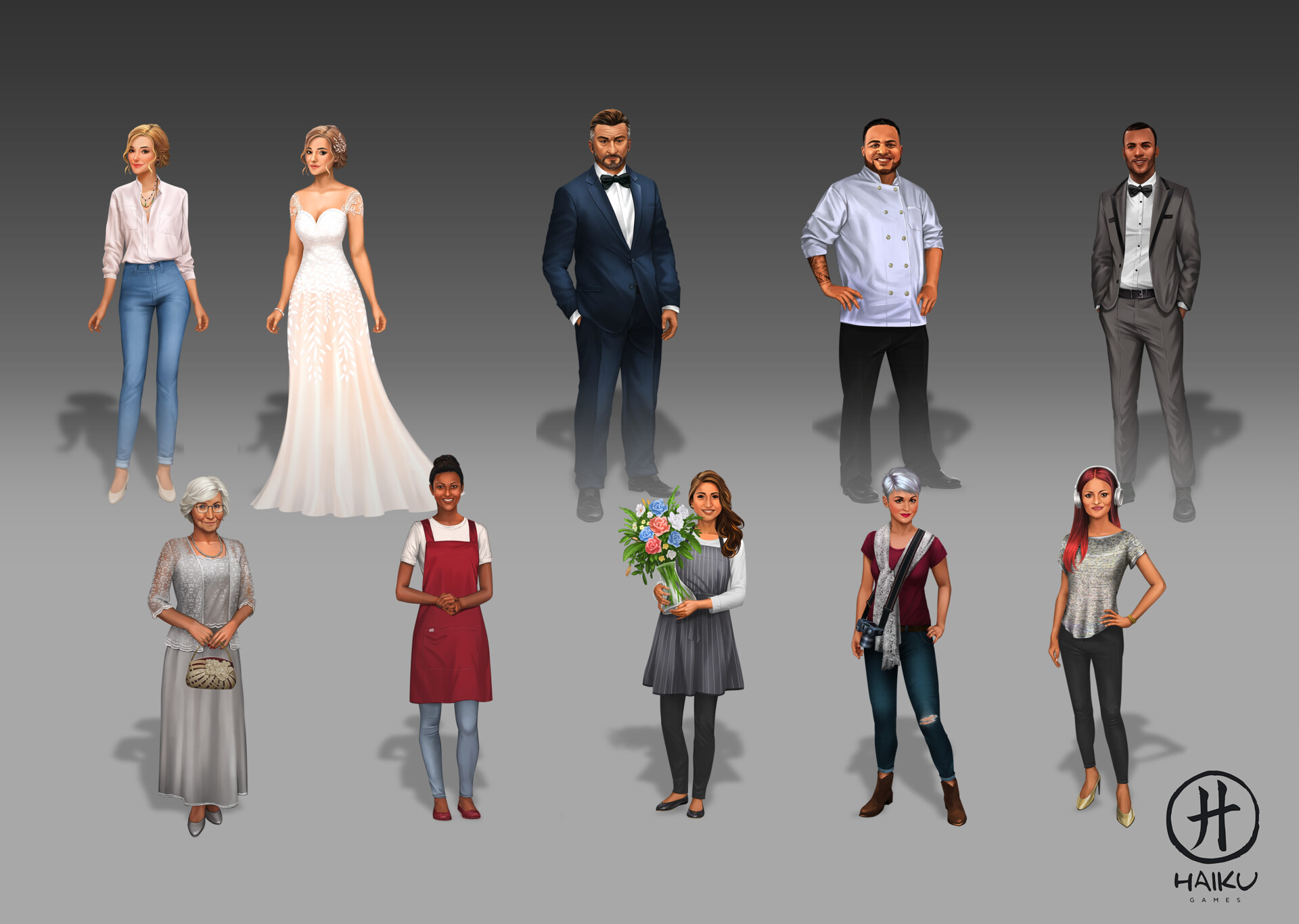 ArtStation - Picture Perfect Character concept