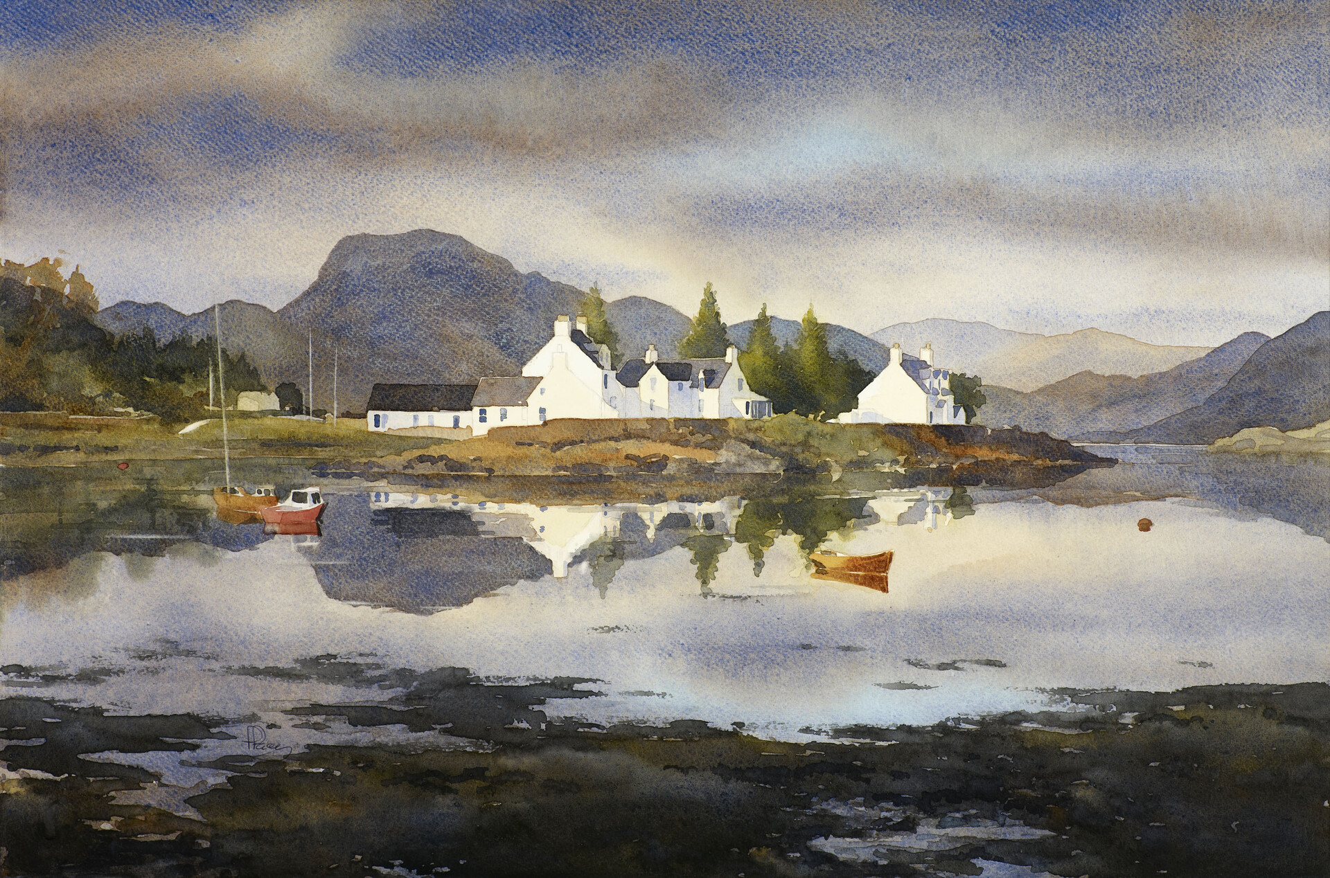 ArtStation - Plockton Calm