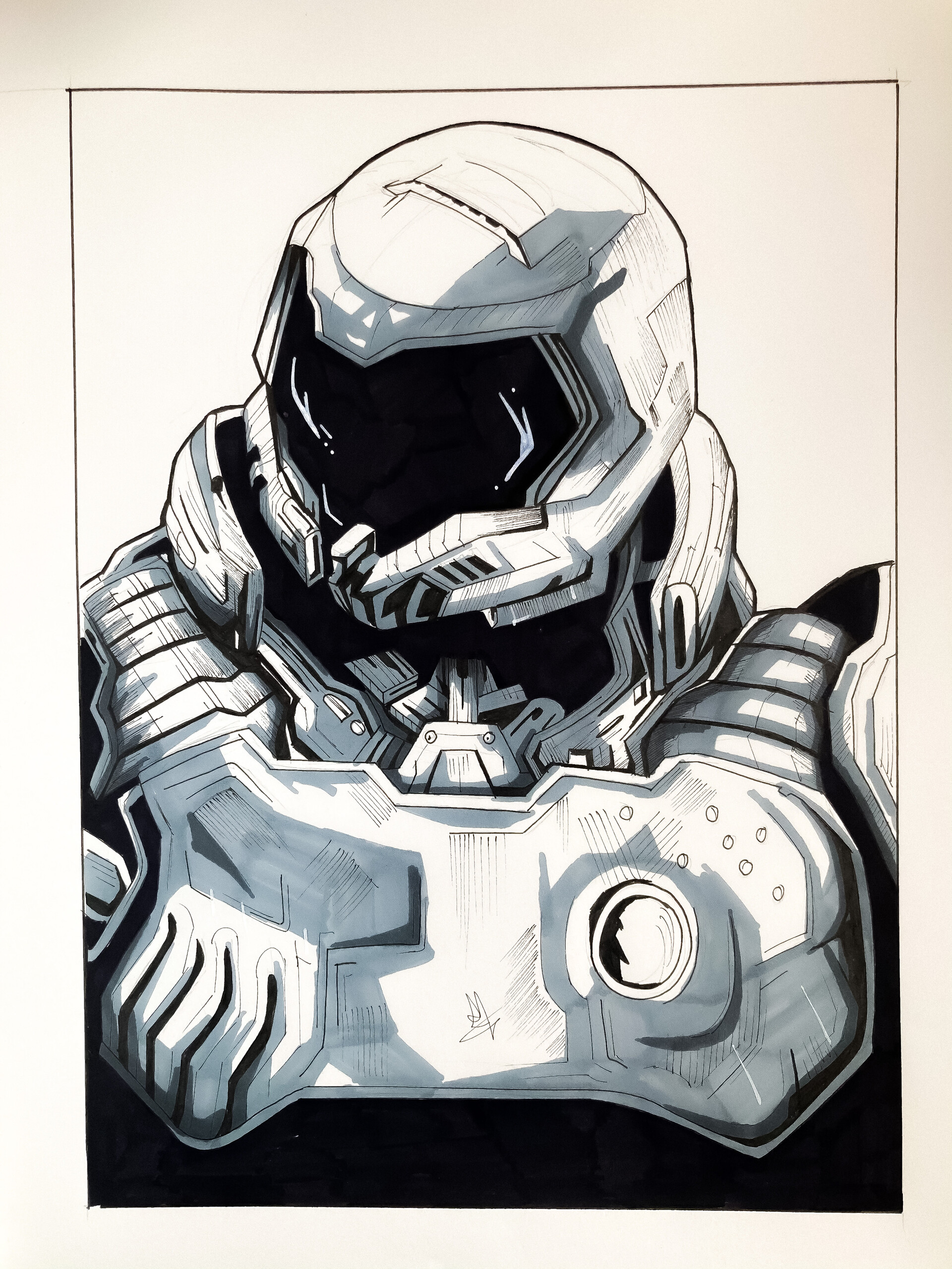 ArtStation - Slayer from Doom