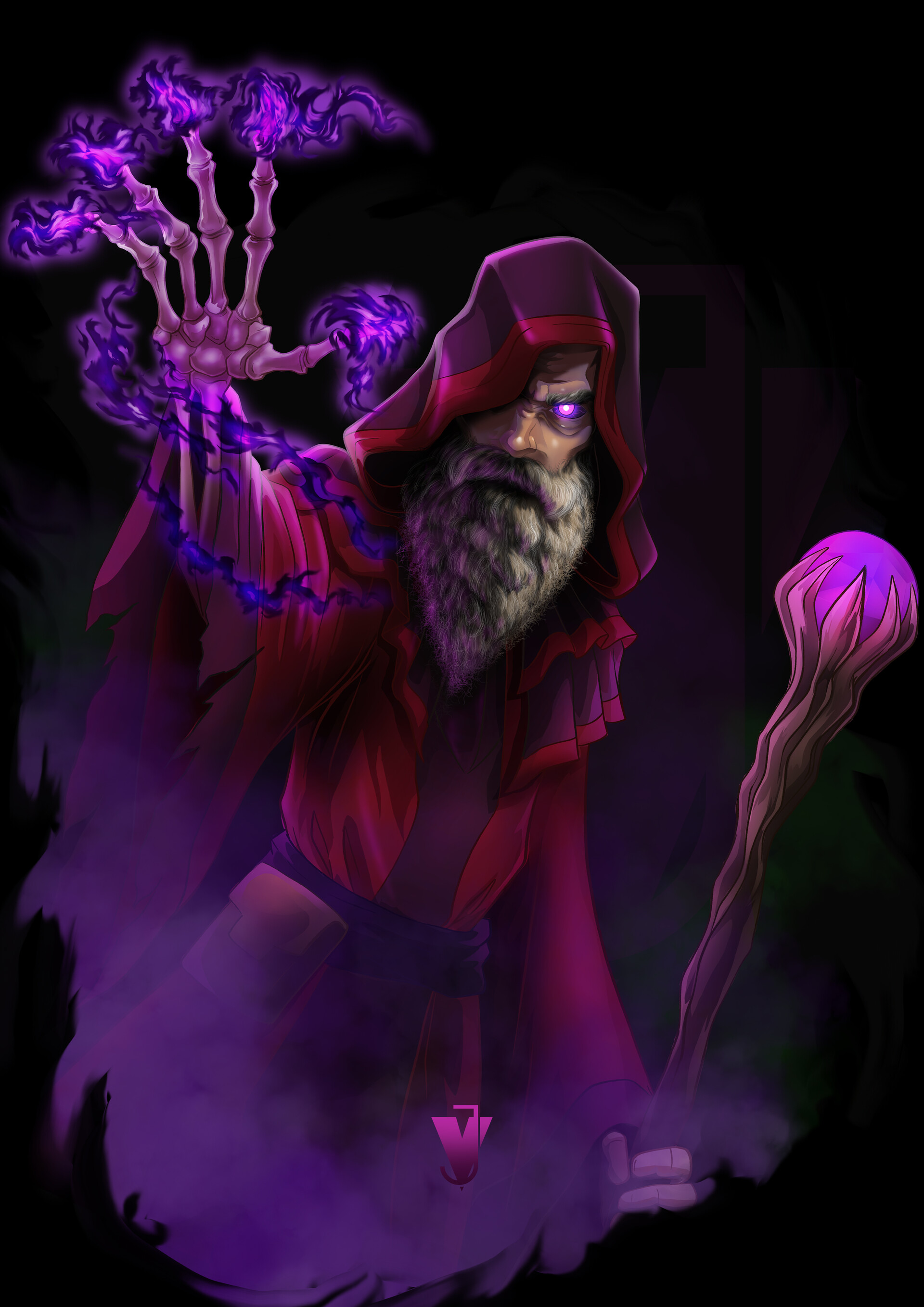 ArtStation - Necromante / Necromancer RPG