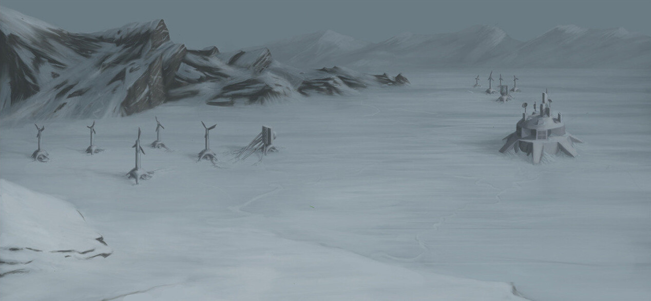 ArtStation - Arctic Base - Base 2