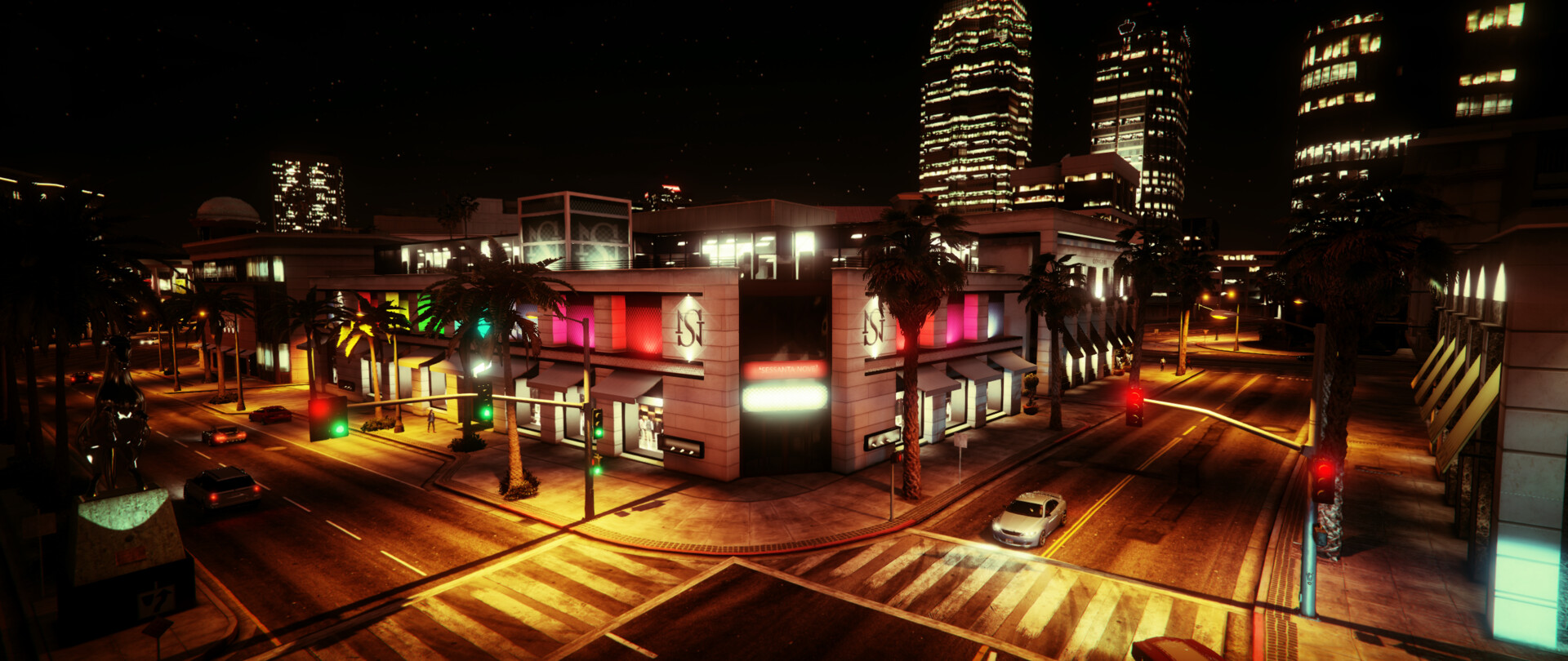 ArtStation - Neon night