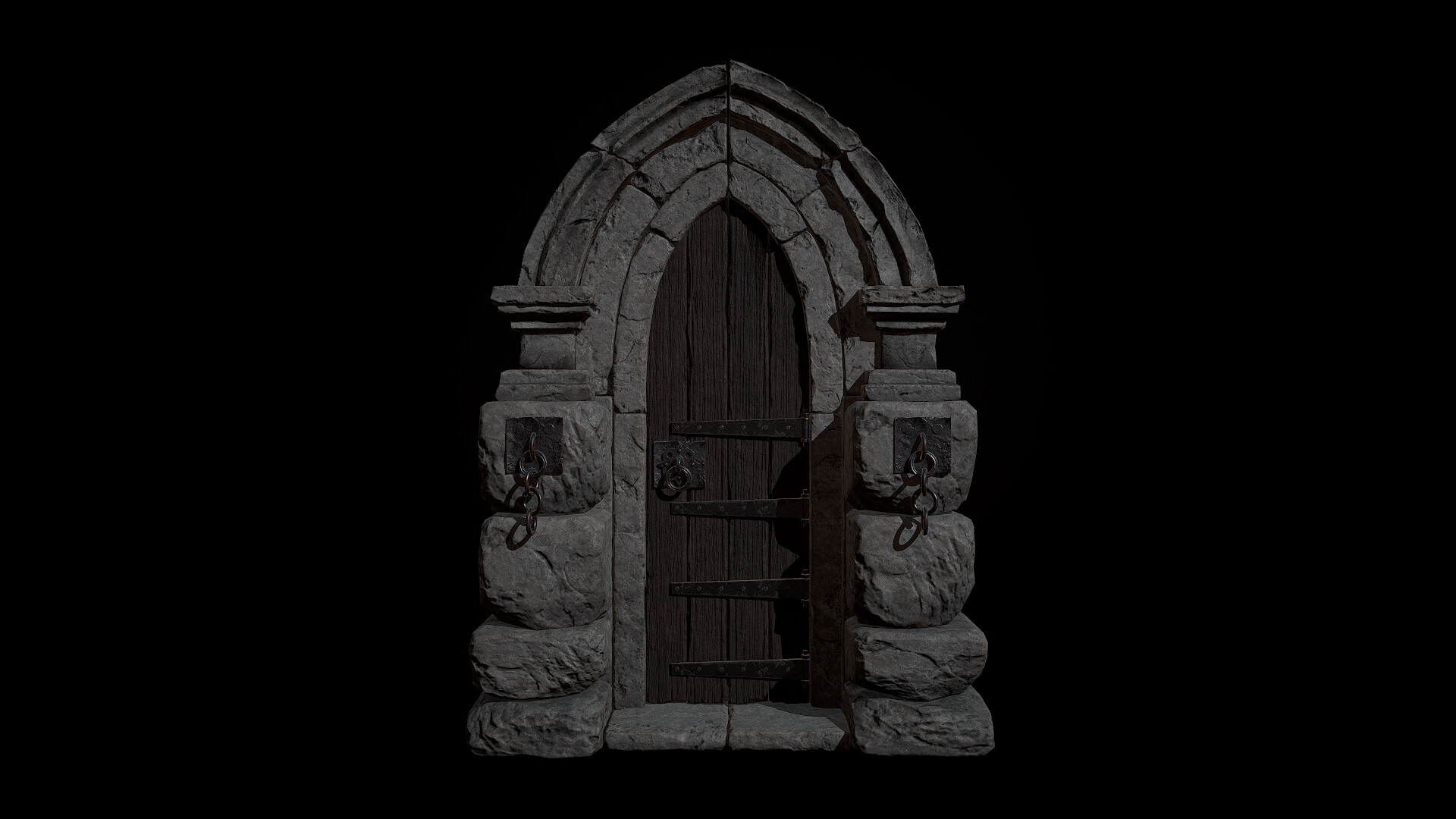 ArtStation - Medieval_Door