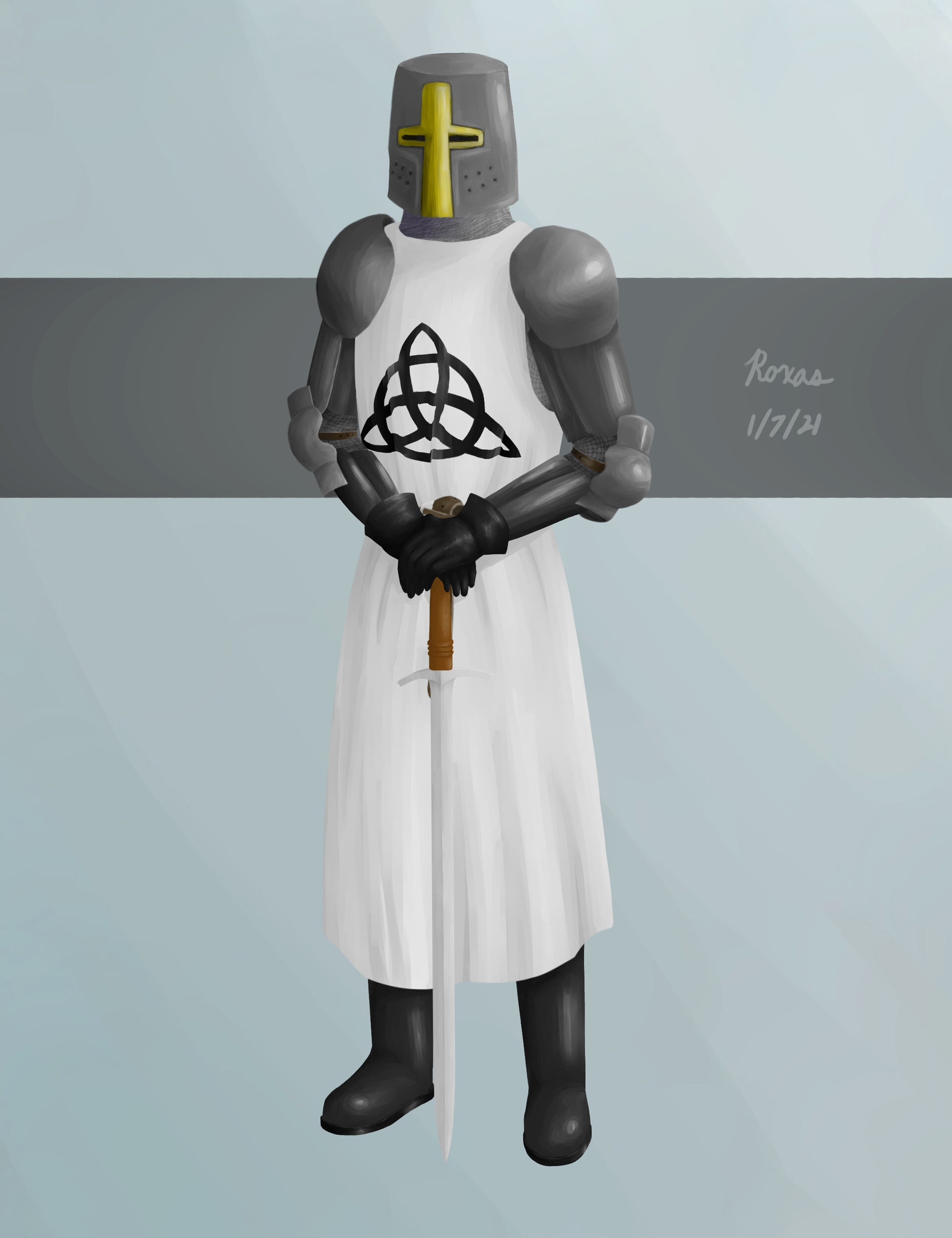 ArtStation - Templar concept armor
