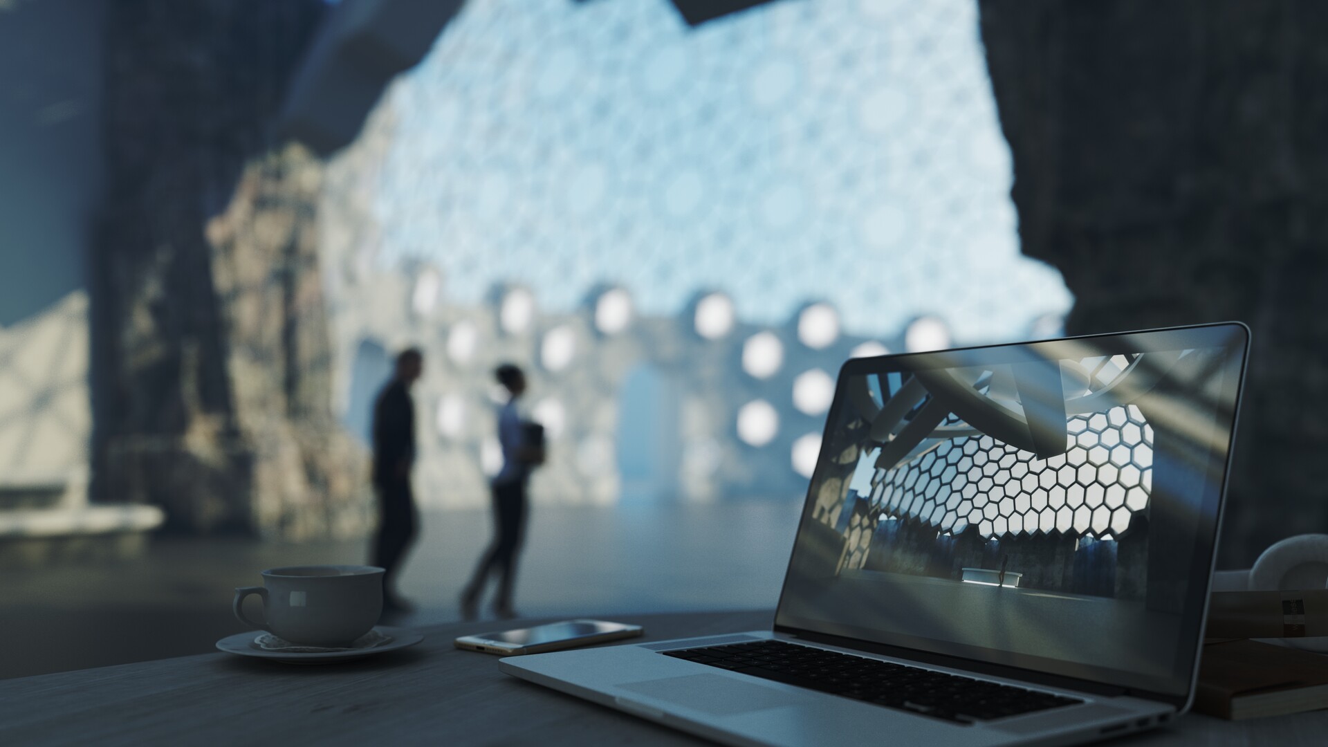 ArtStation - museum space concept