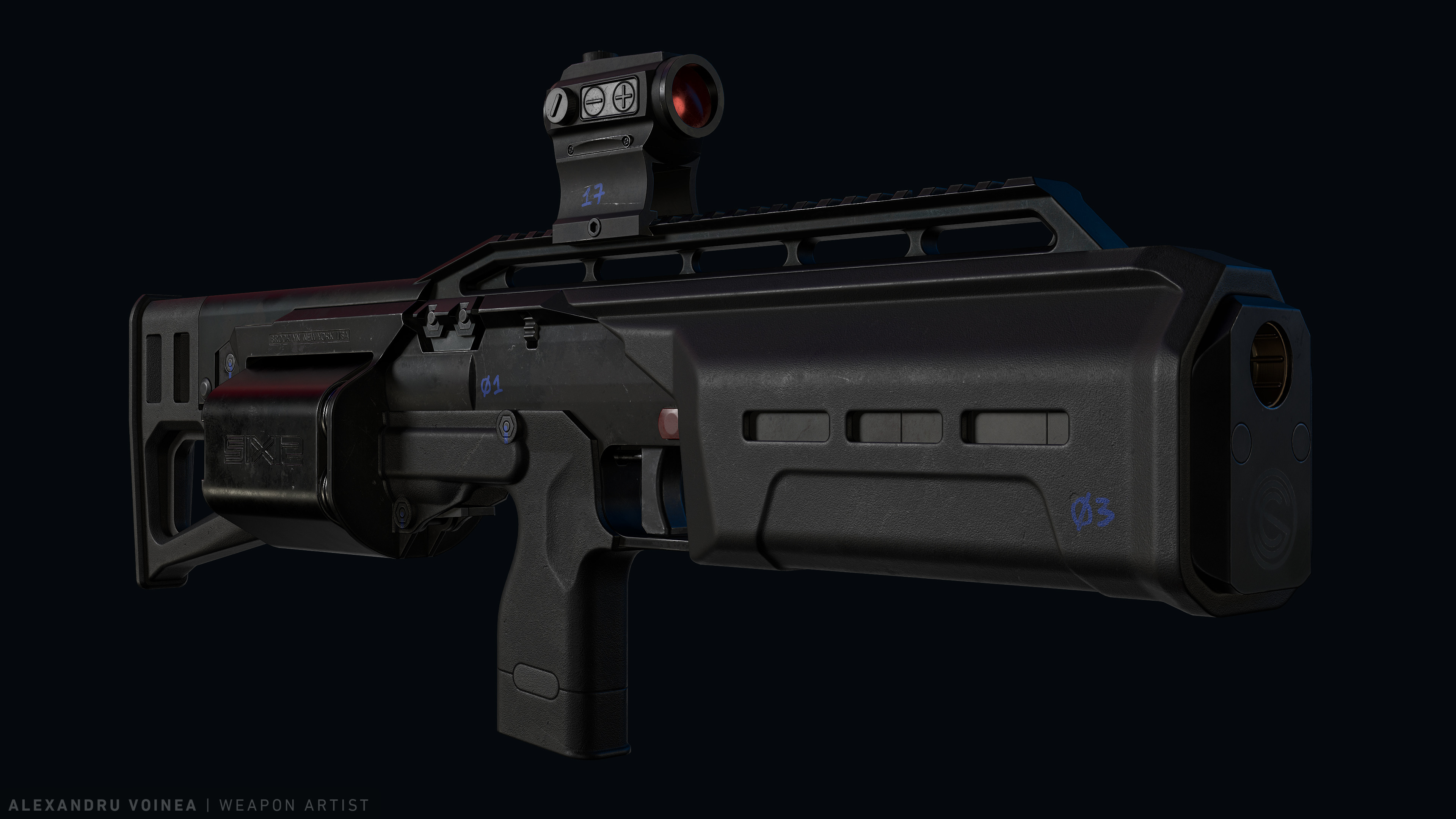 Alexandru Voinea - SIX12 Modular Shotgun