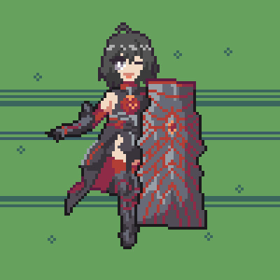 ArtStation - Maple (Bofuri) Pixel Art