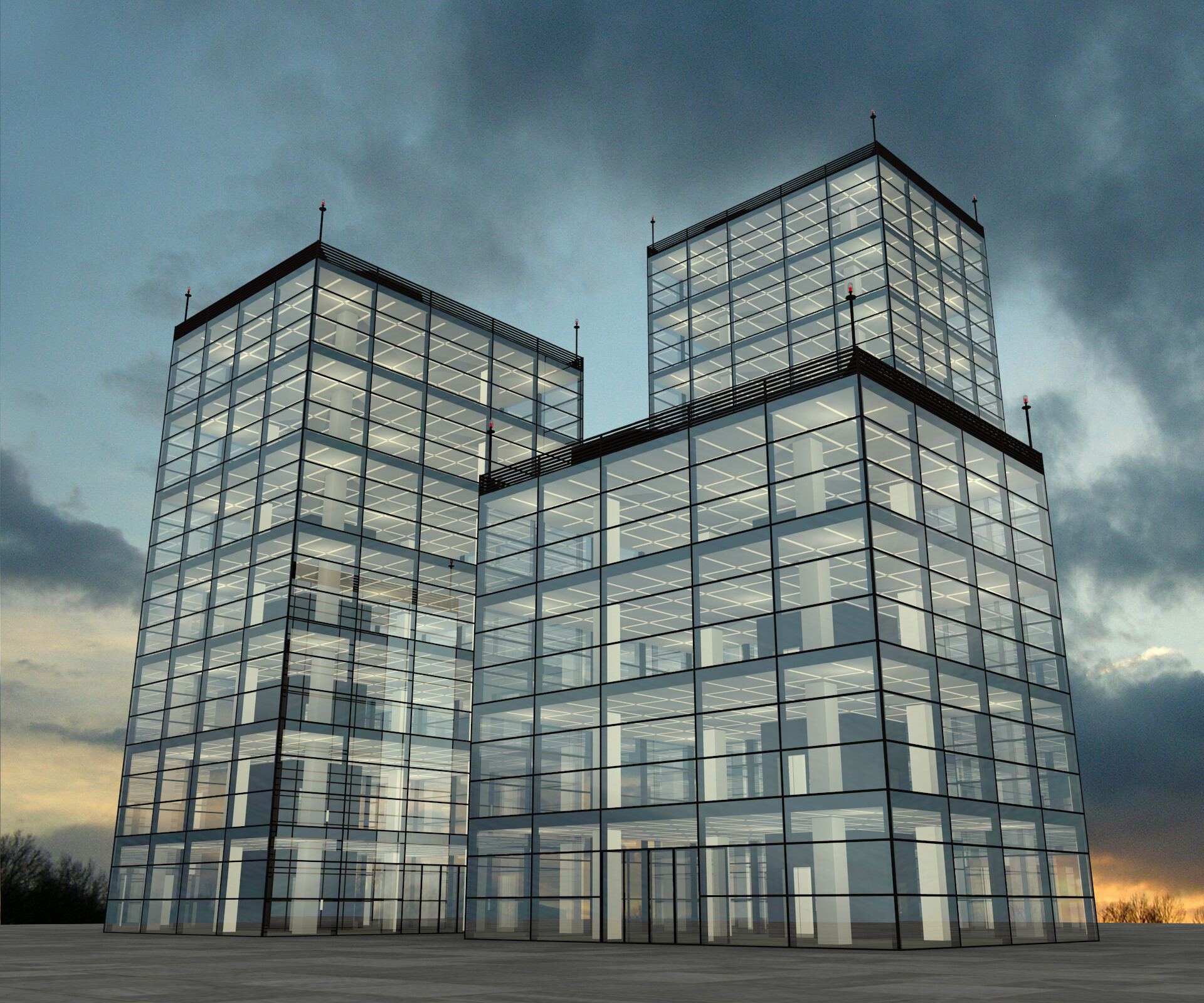 ArtStation - Office Building