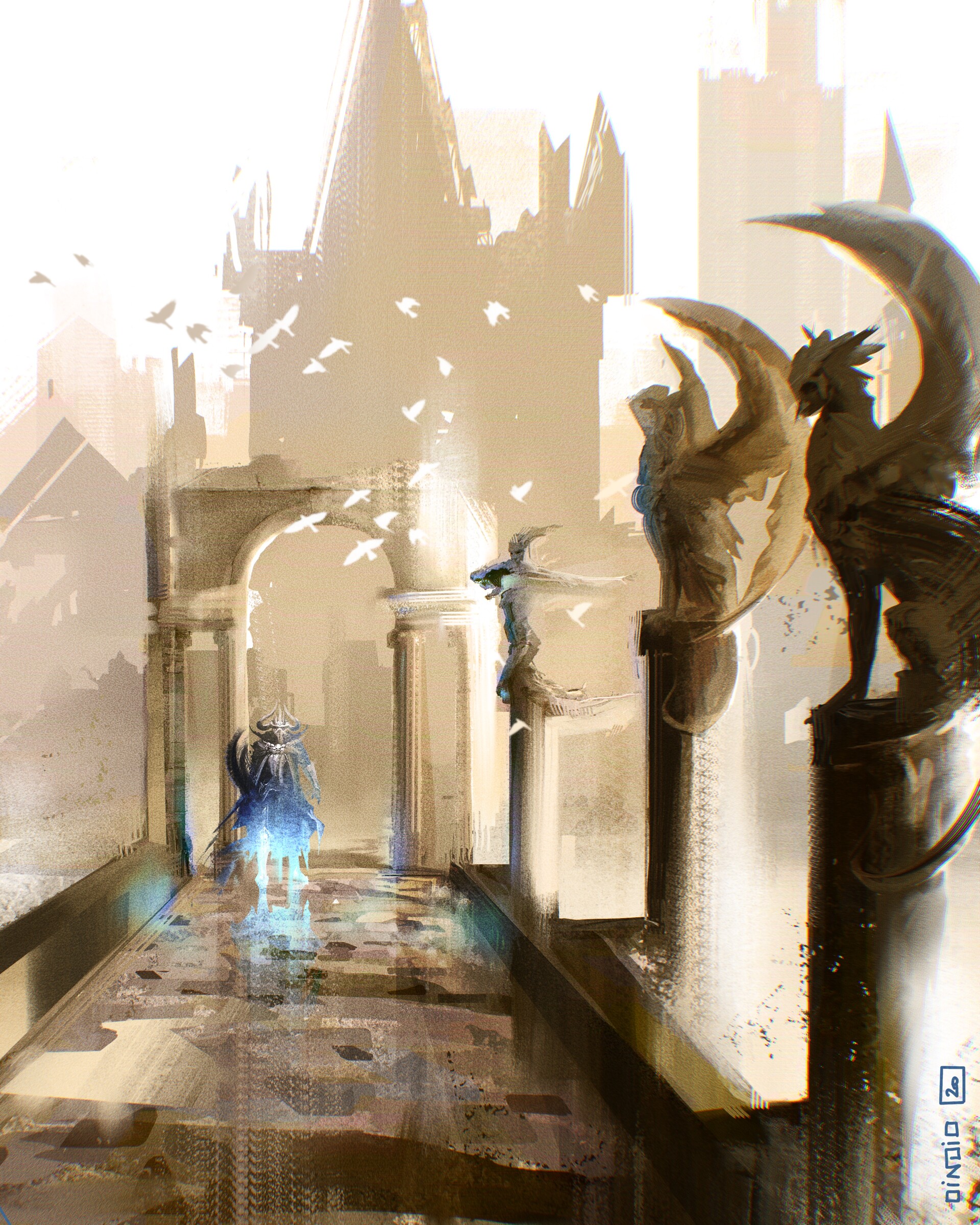 Rui DIAS - 365 Days painting practice Challenge (73-75)