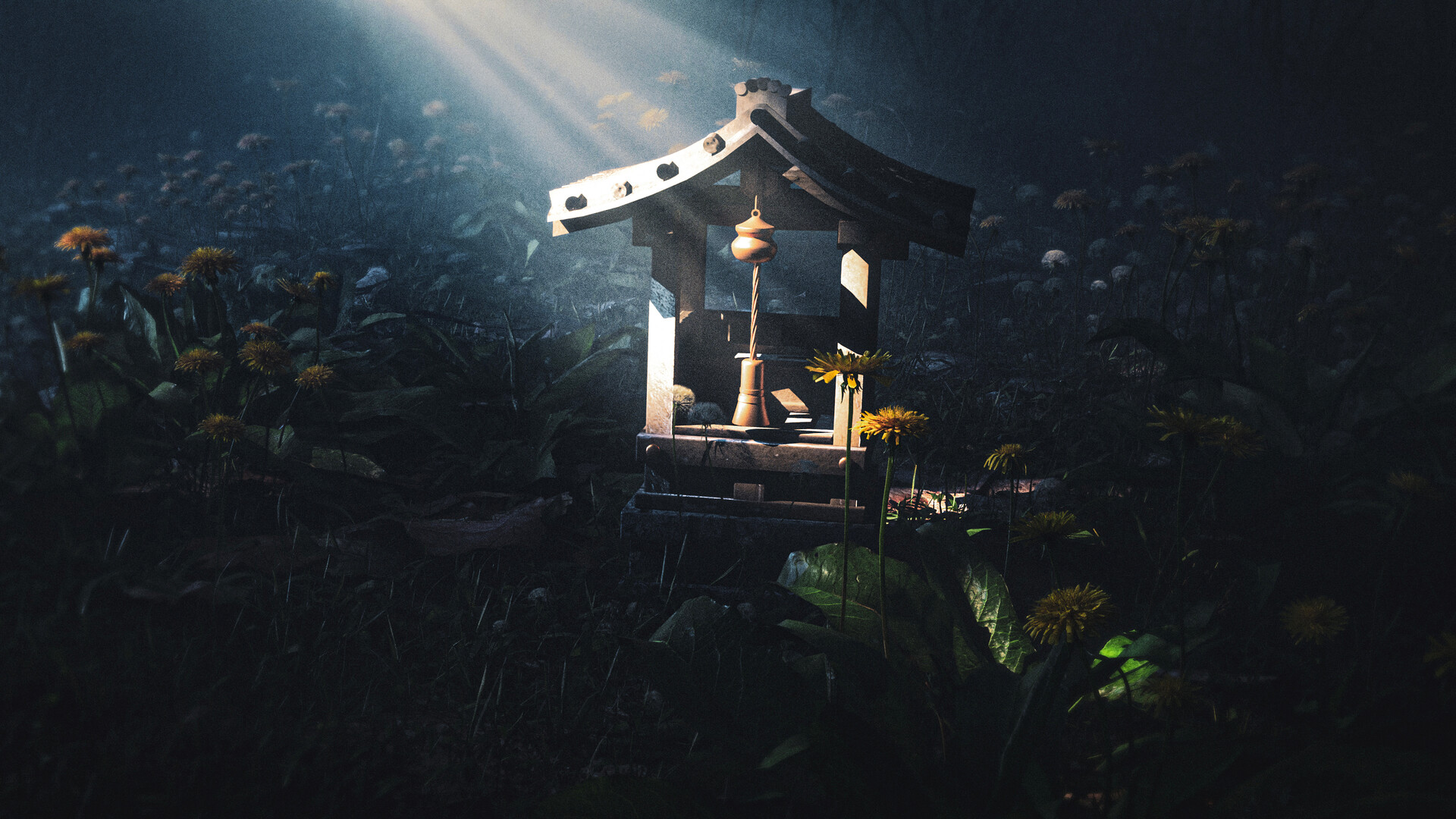 ArtStation - Night Scene Study