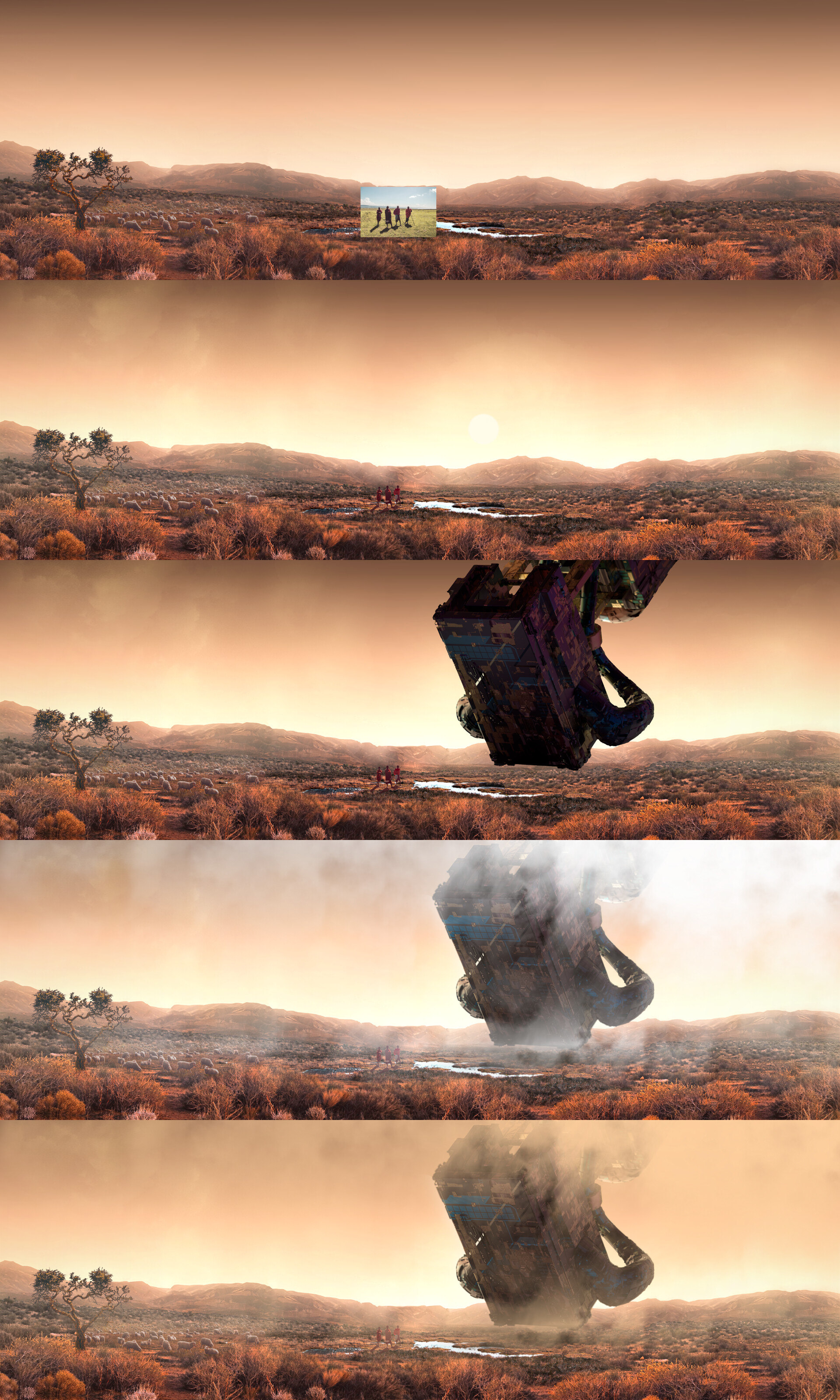 NiL Draloscona (Nicolas Roland) - Matte Painting