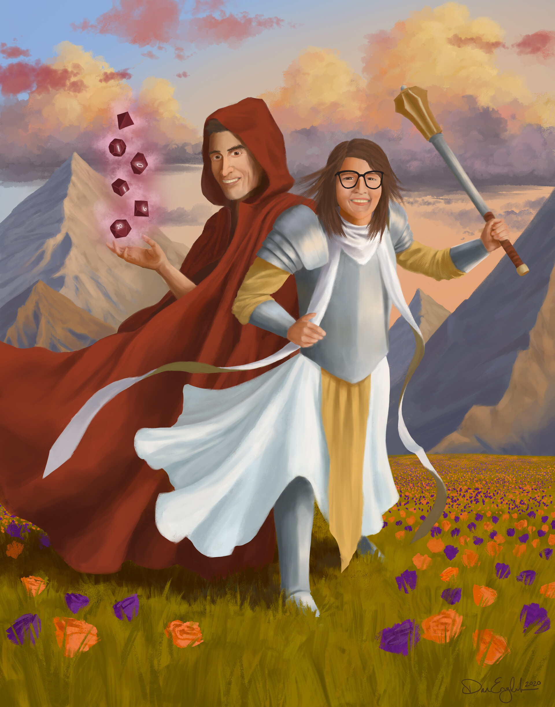 Dan English - Commission: D&D Portrait