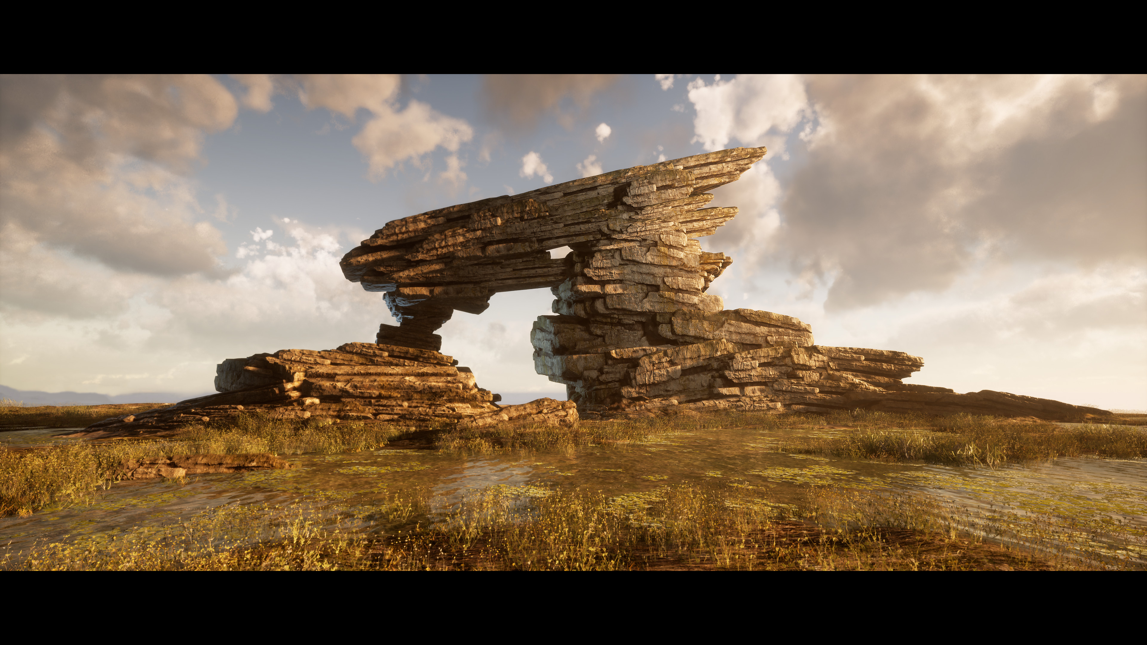 Vishal Ranga Portfolio - Creating Rock Structures with a single asset