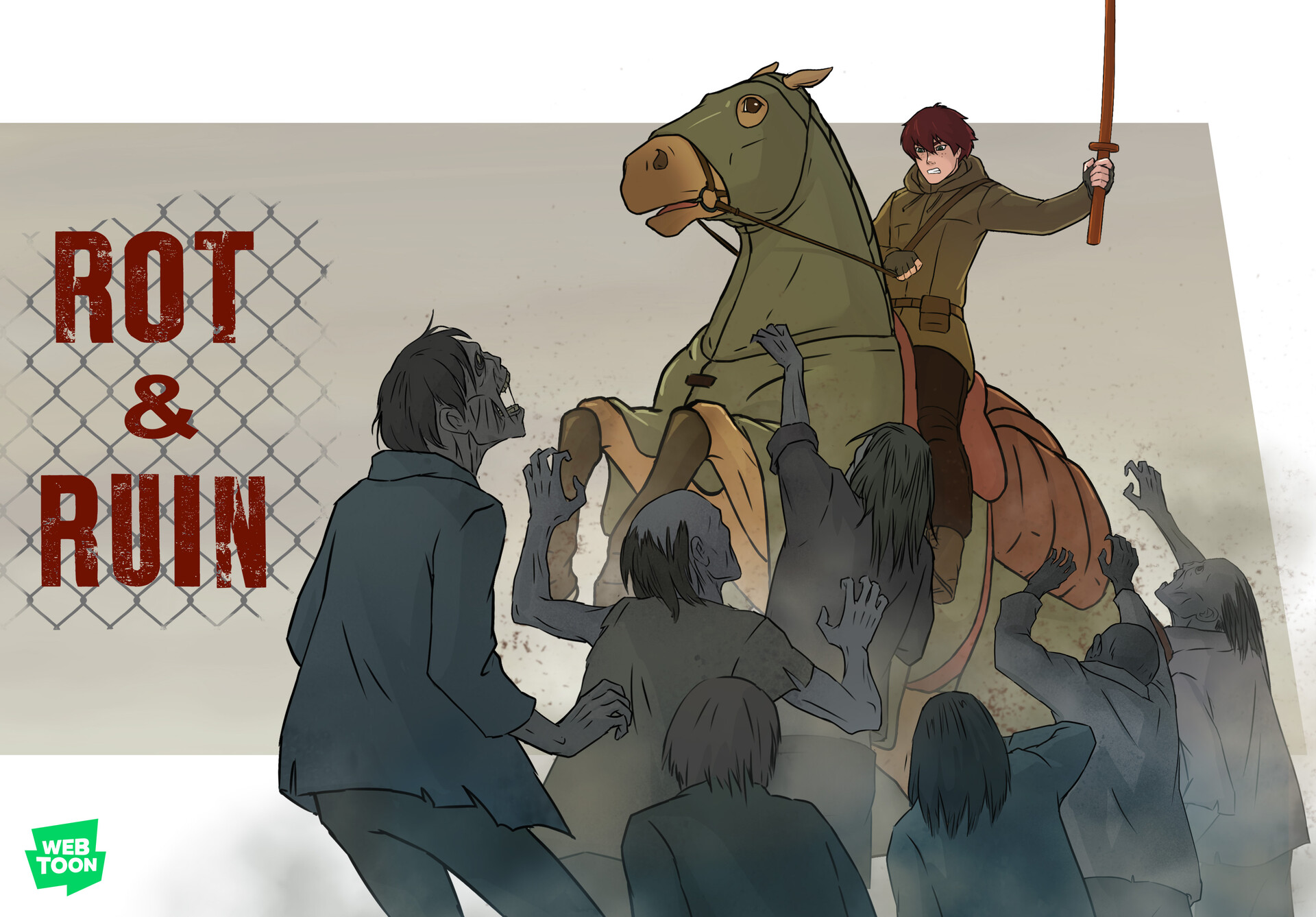 ArtStation - Rot & Ruin Webcomic, Character Concepts