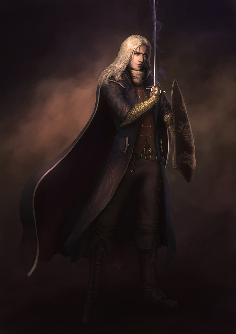 ArtStation - Half elf Swashbuckler!