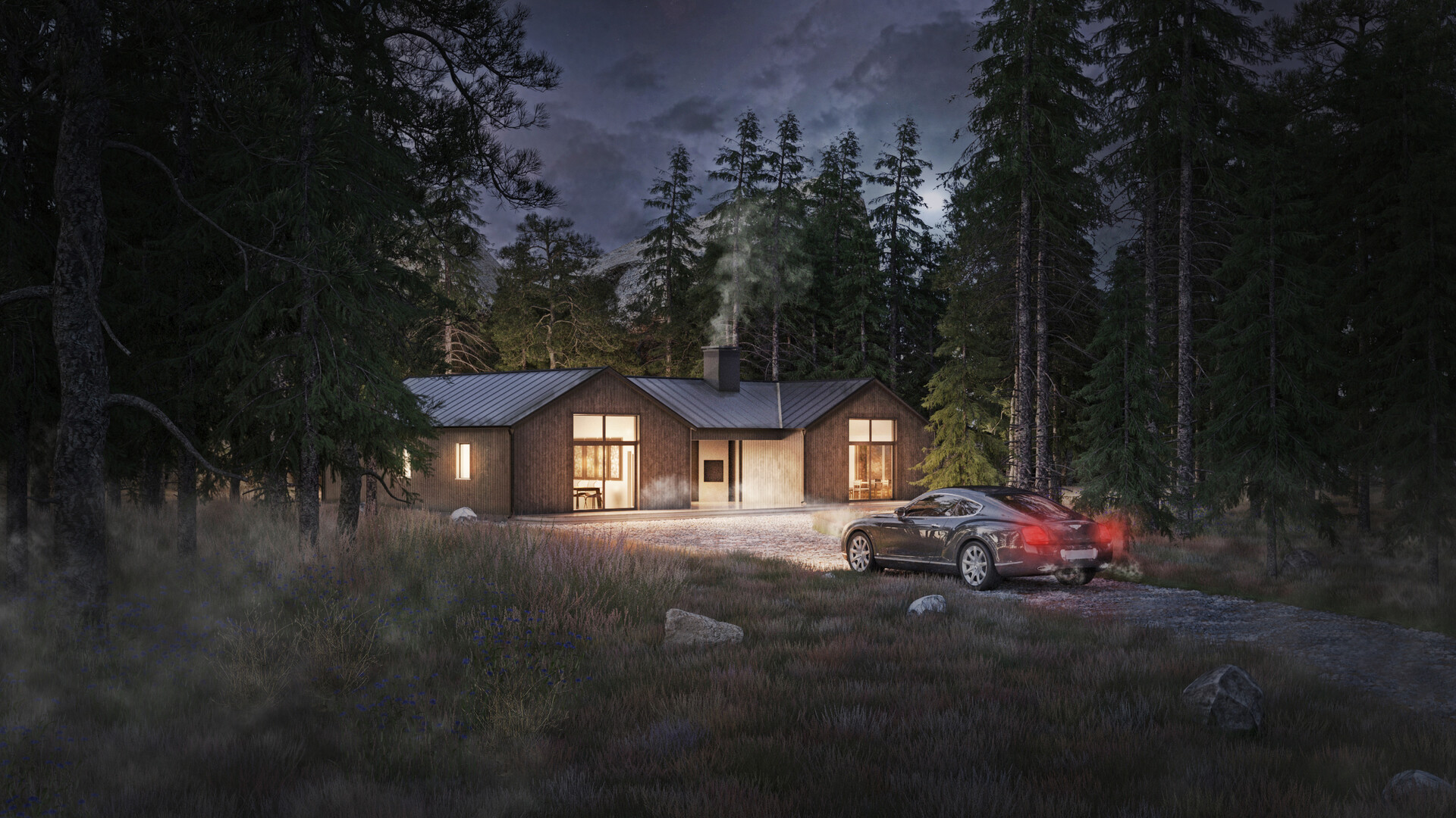 ArtStation - Exterior nature rendering