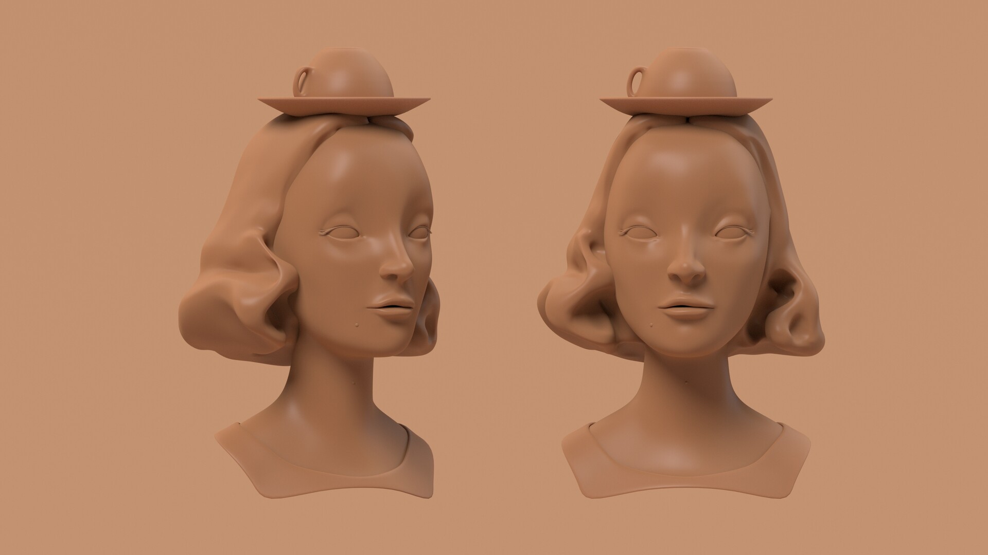 Lauren Silvera - 3D Model and Surfacing : Café