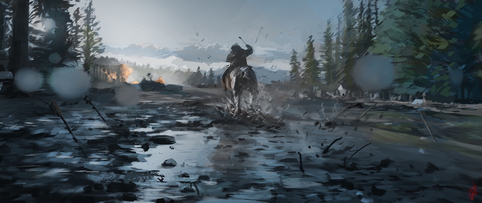 ArtStation - 4 Studies of “The Revenant”