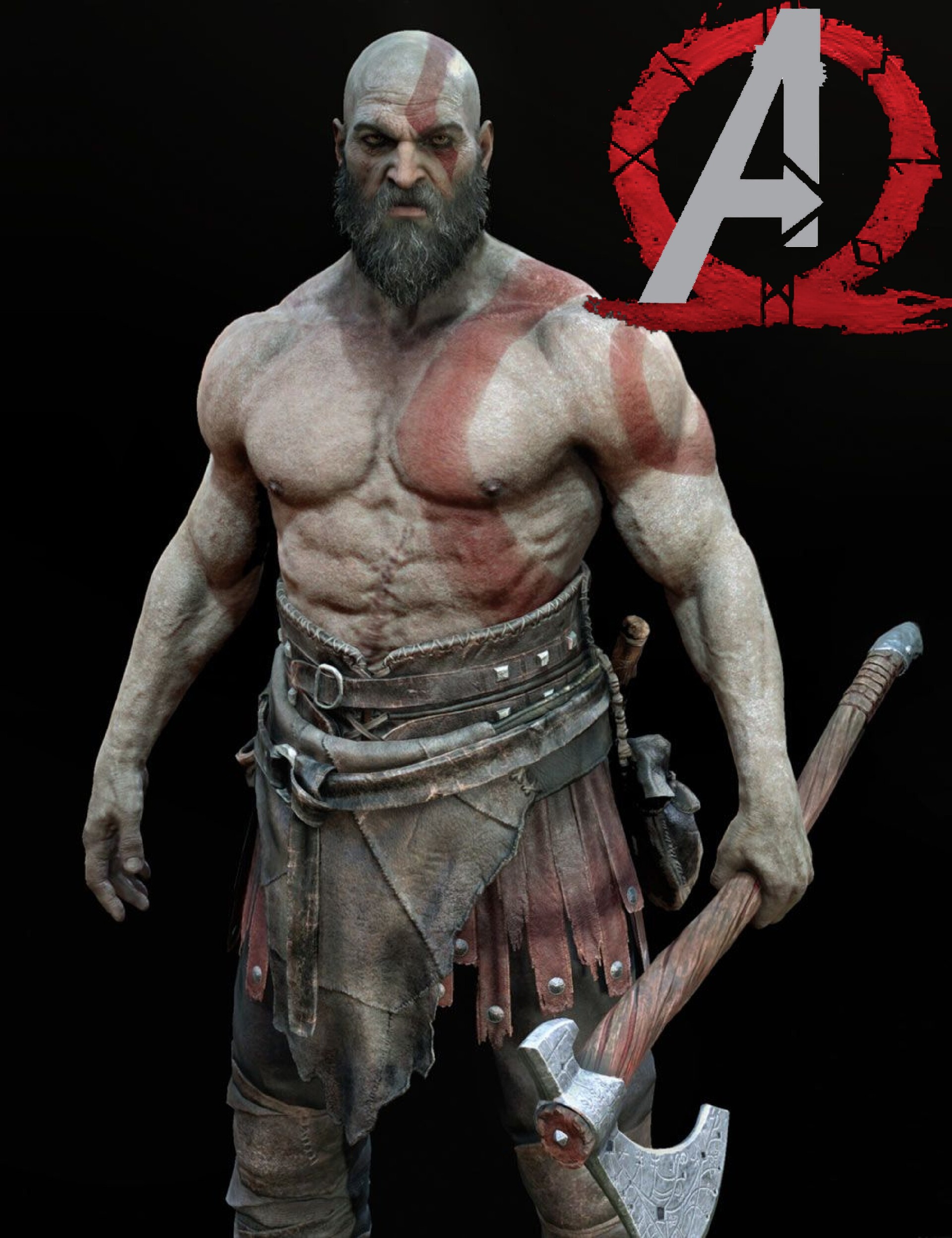 ArtStation - More Than A God - Kratos