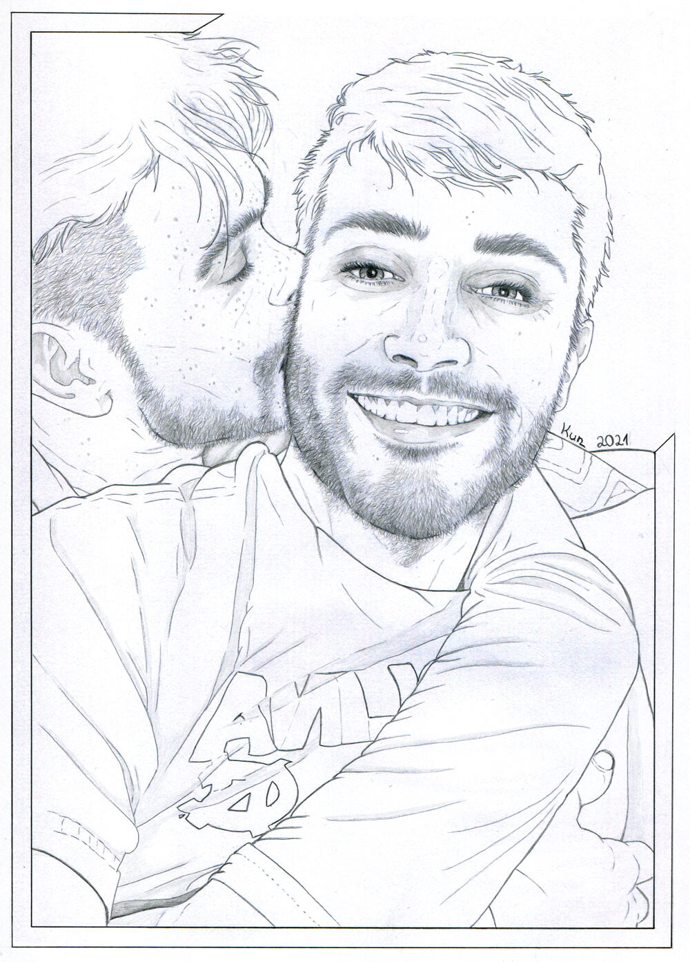 ArtStation - Jamie & Santiago Outlines