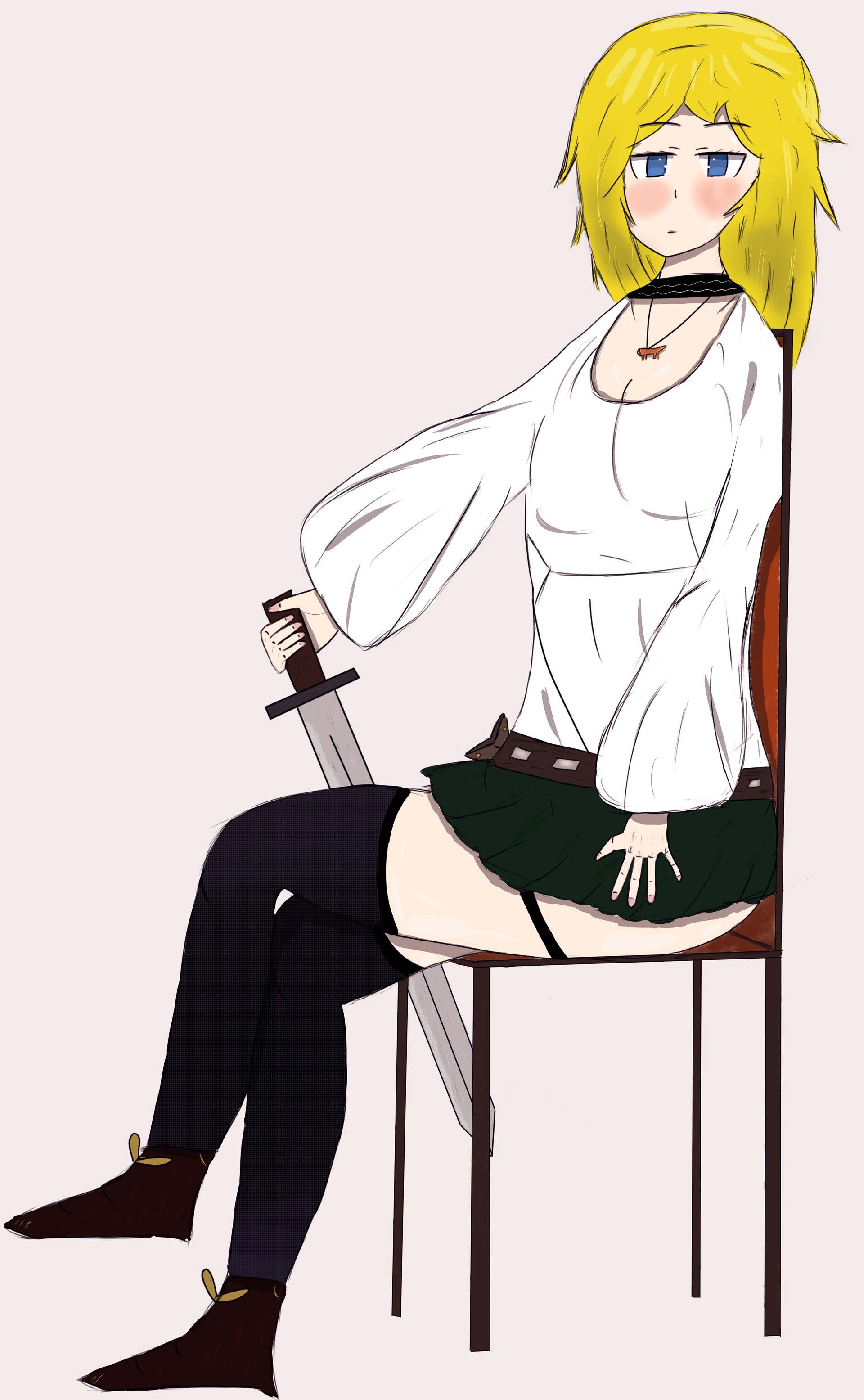 ArtStation - adventure anime girl