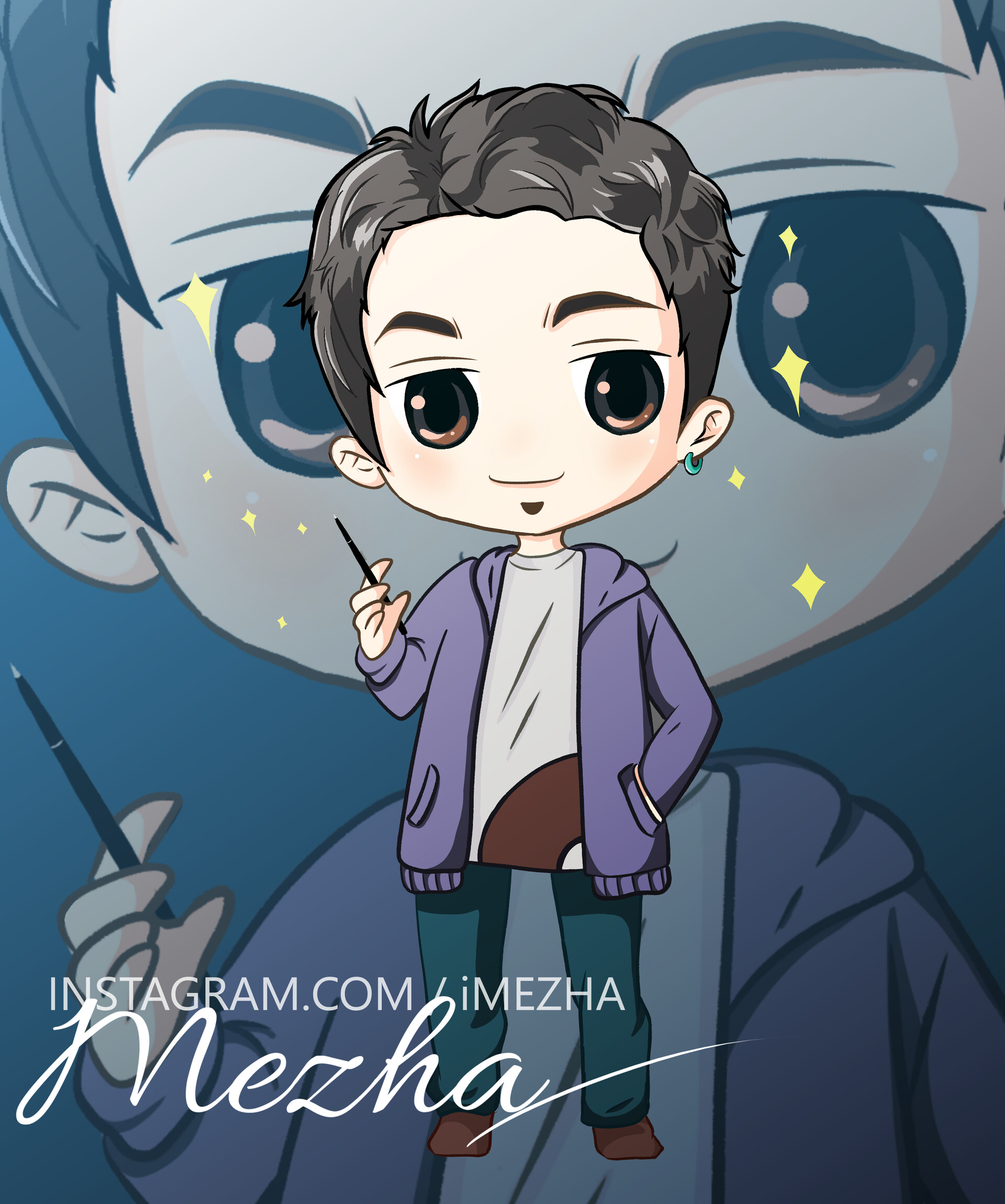 ArtStation - Me as Chibi