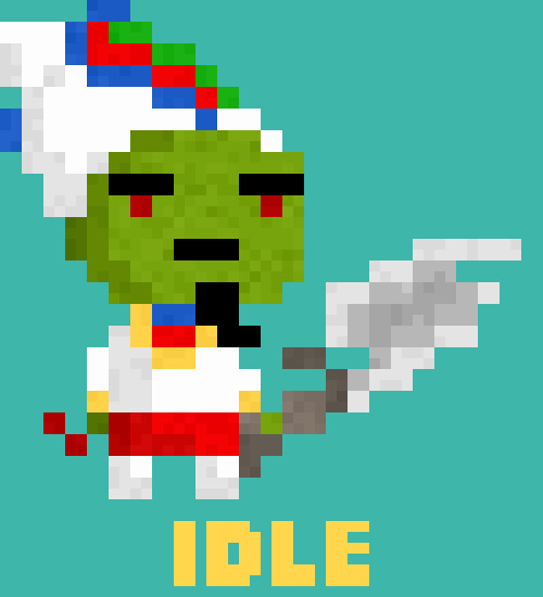 ArtStation - Quick game pixel art animated sprites