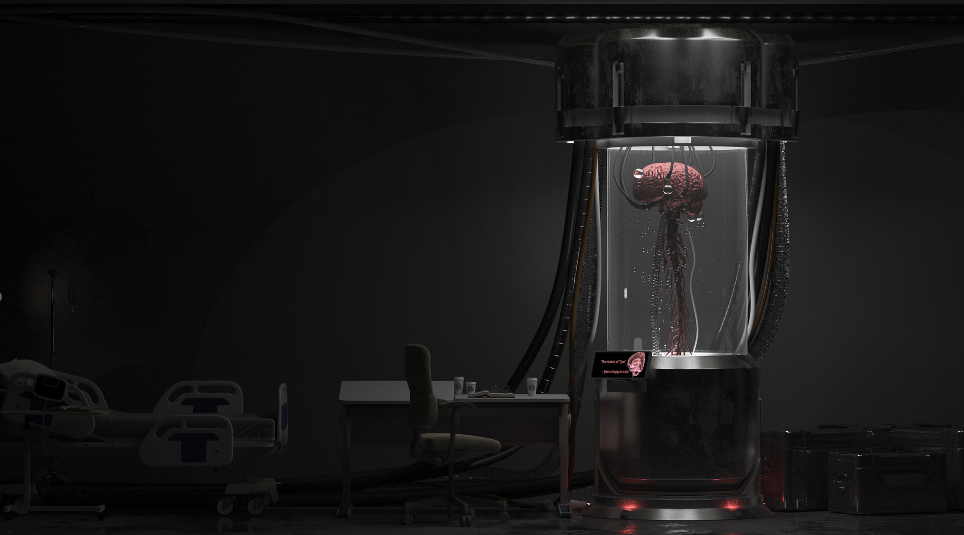 ArtStation - Alien research laboratory