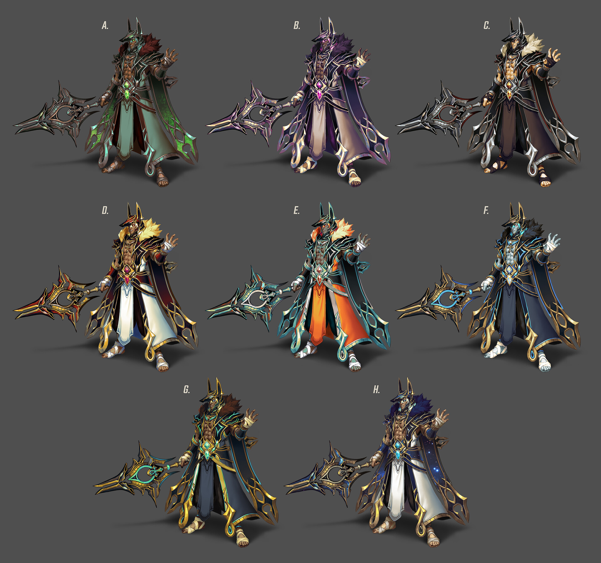 anubis walking smite