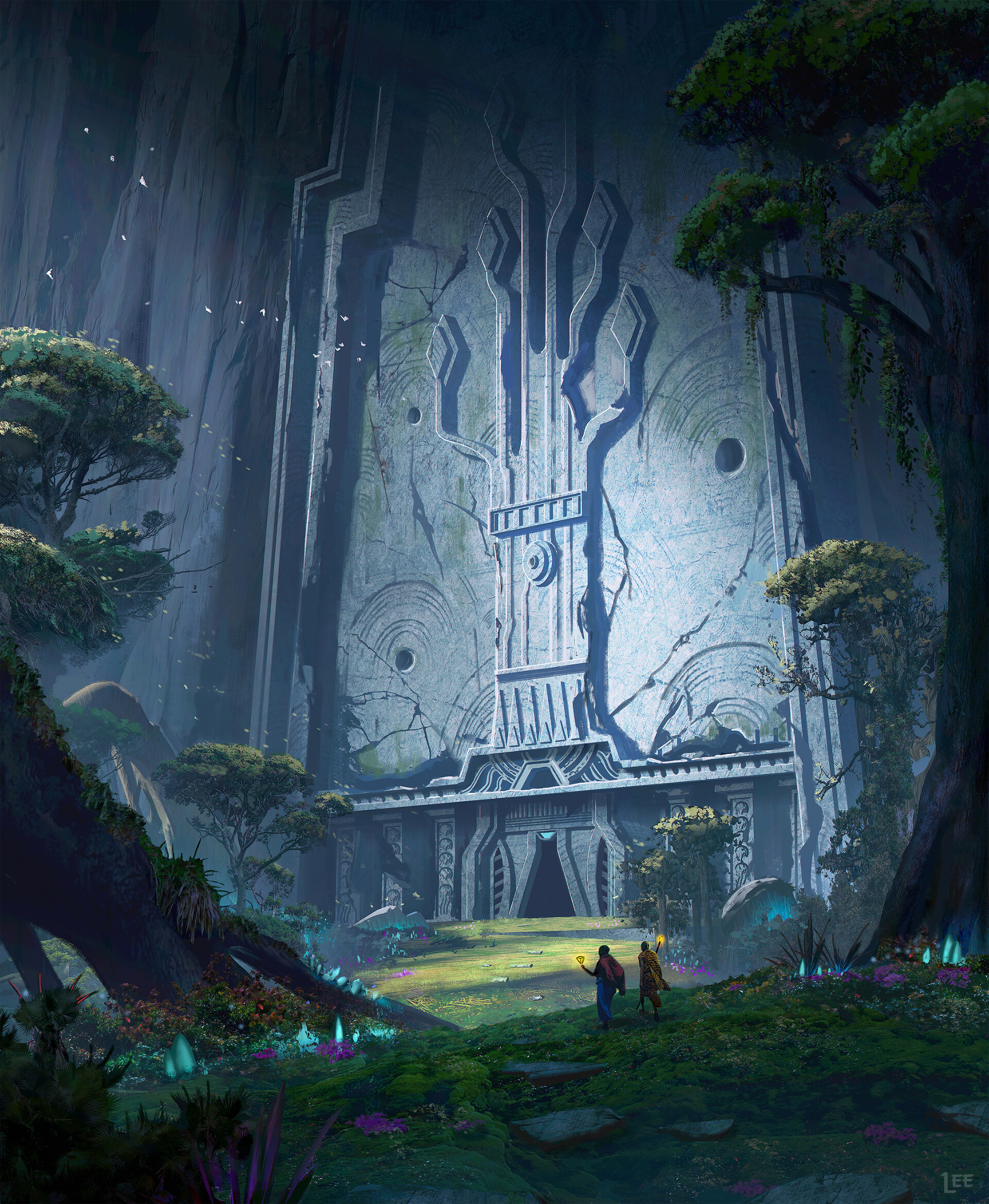 ArtStation - The Kingdom - Tree of Life Entrance