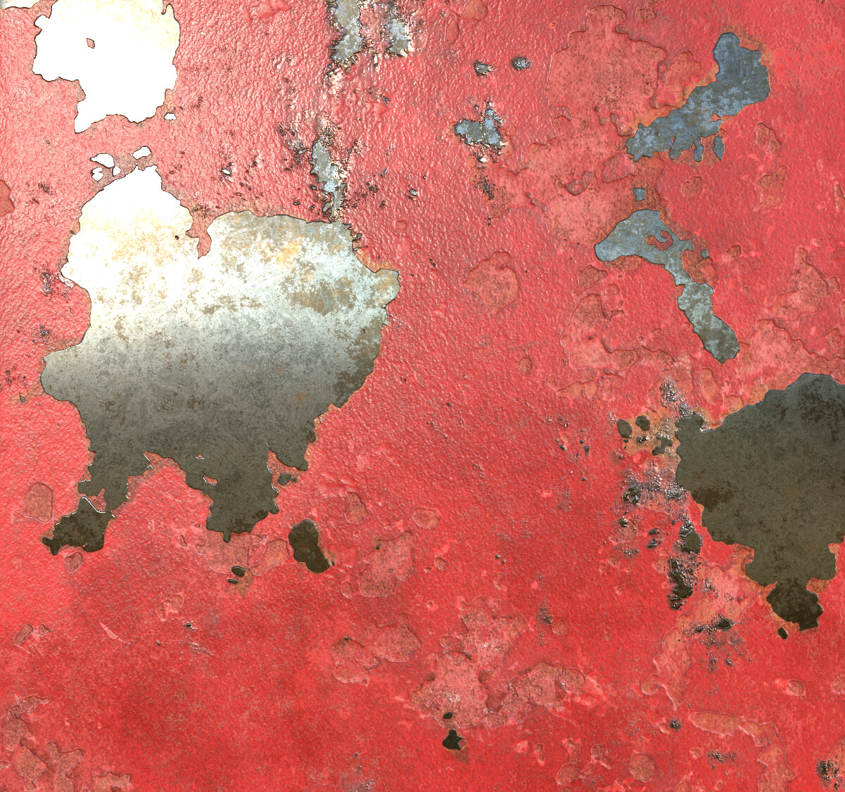 ArtStation - Substance Designer Métal rouillé procédural