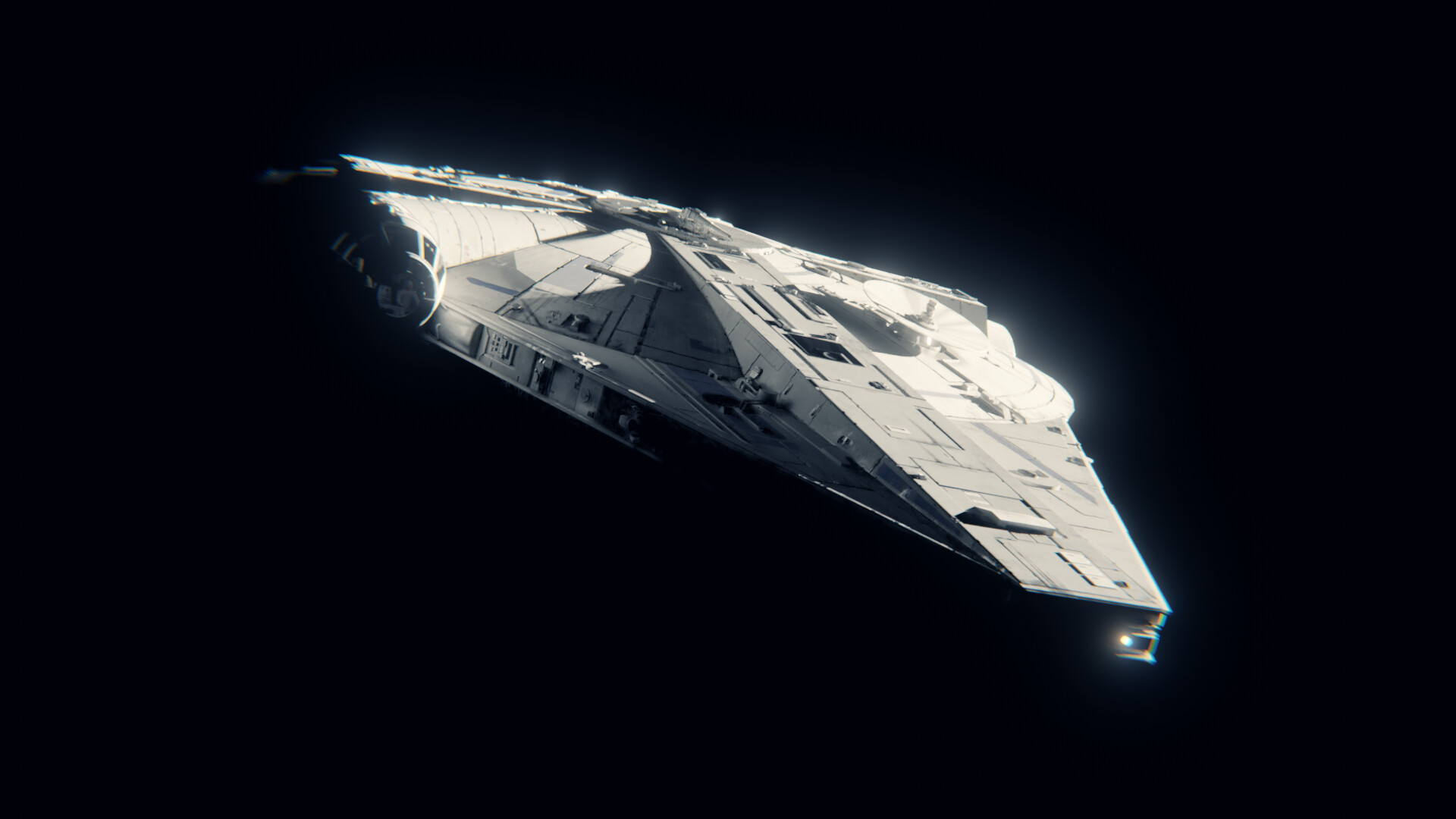 ArtStation - Real Space Falcon