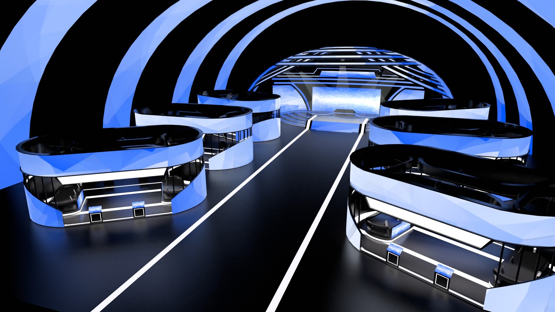 ArtStation - Virtual Stage 3d Model