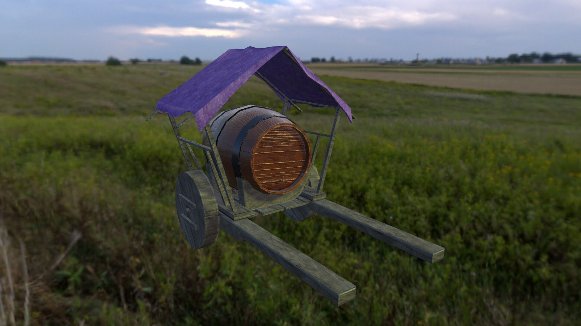 ArtStation - Village cart