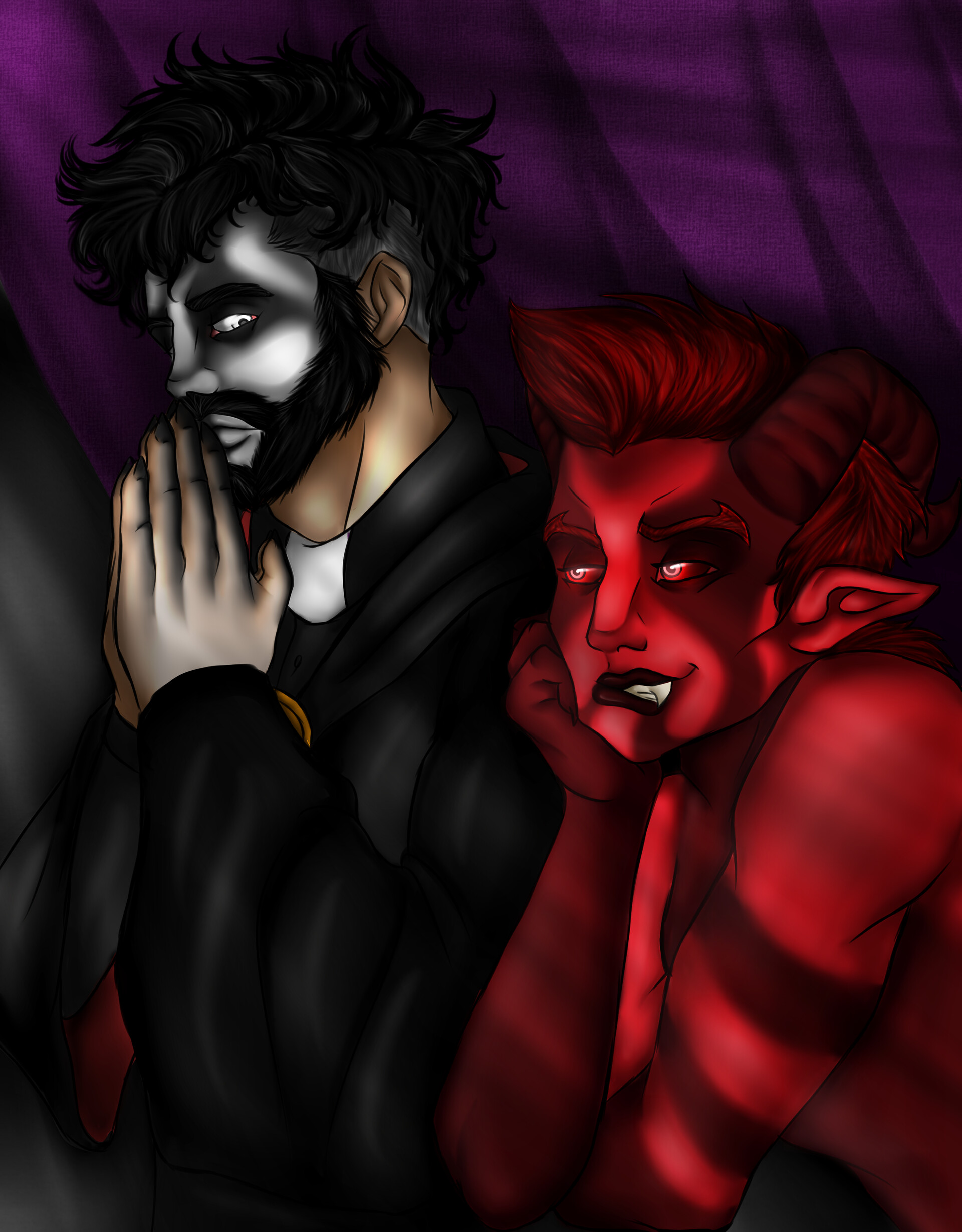 ArtStation - Father Becker and Savan