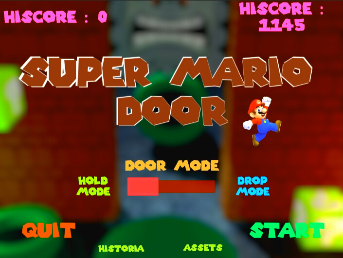 ArtStation - "Super Mario Doors" || Unity 3D