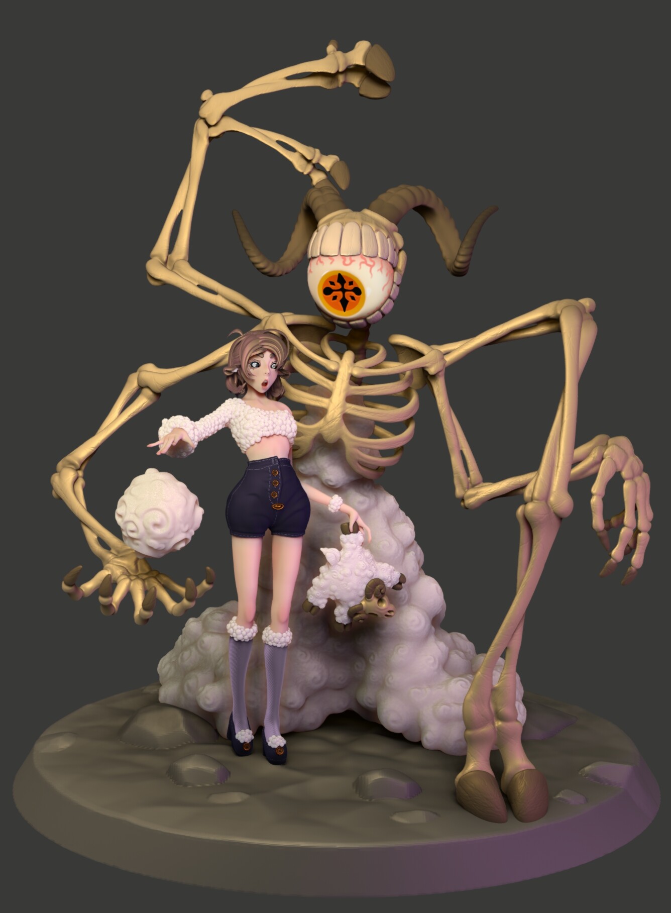 ArtStation - 3d sheep