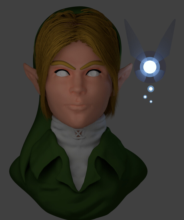 ArtStation - Sculpt January: Day Seven - 4 hour sketch of Link