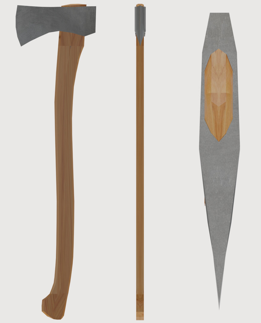 ArtStation - Axe Model