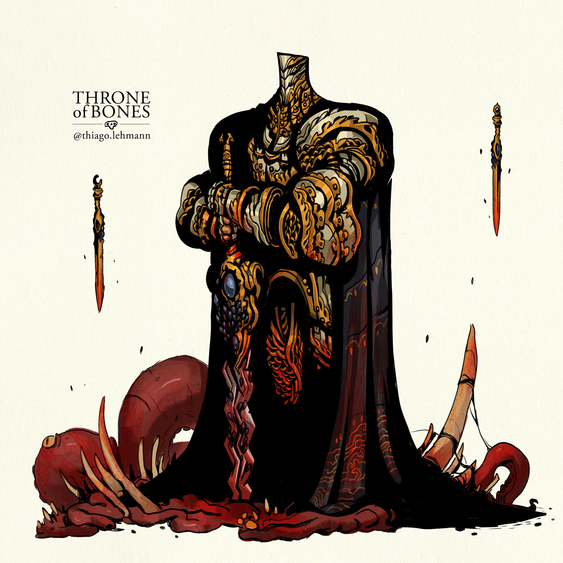 ArtStation - Throne of Bones - Klinge, The Holy