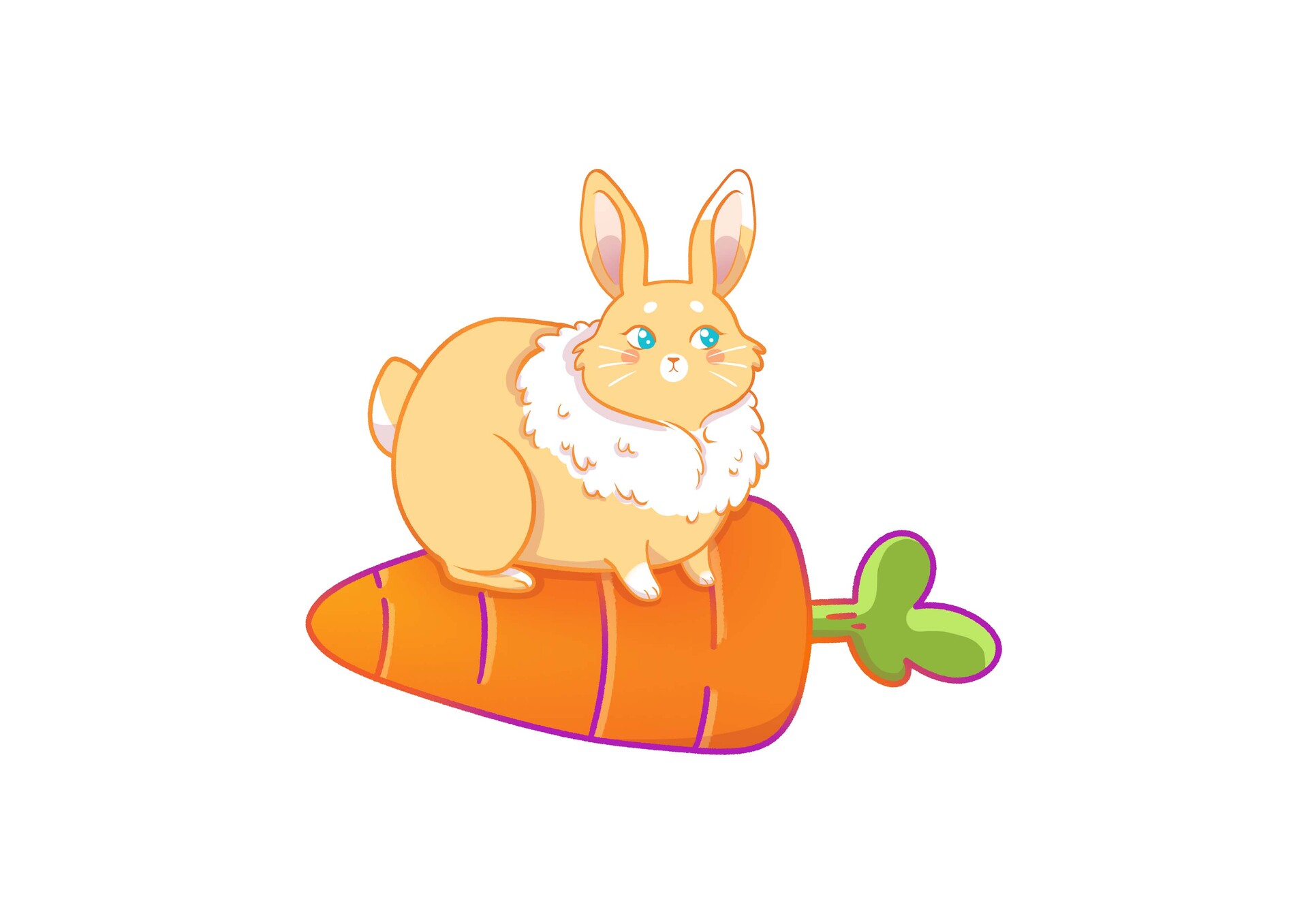 ArtStation - Bunny On A Carrot