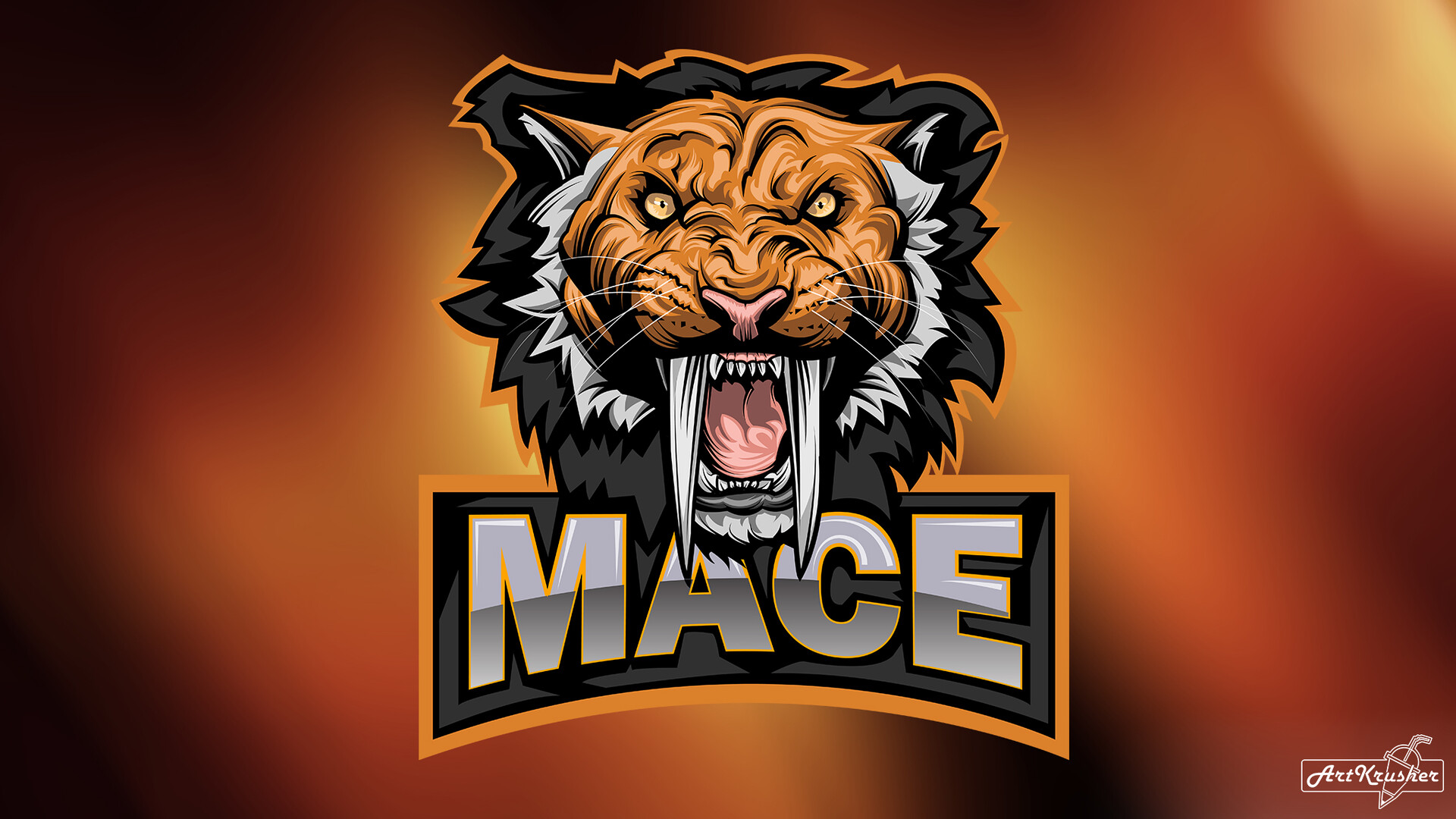 ArtStation - Mace gaming logo