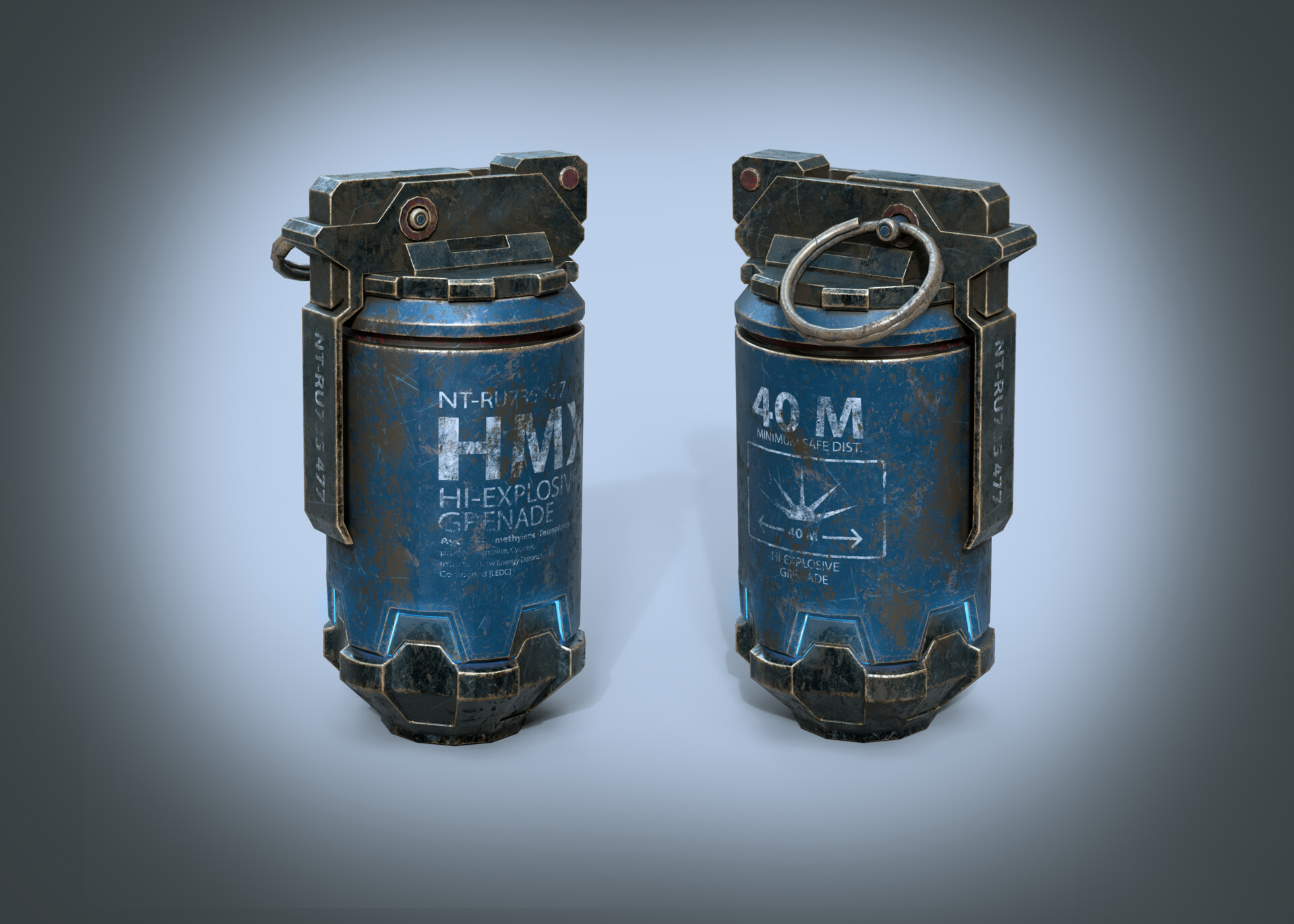 ArtStation - Sci-Fi Grenade