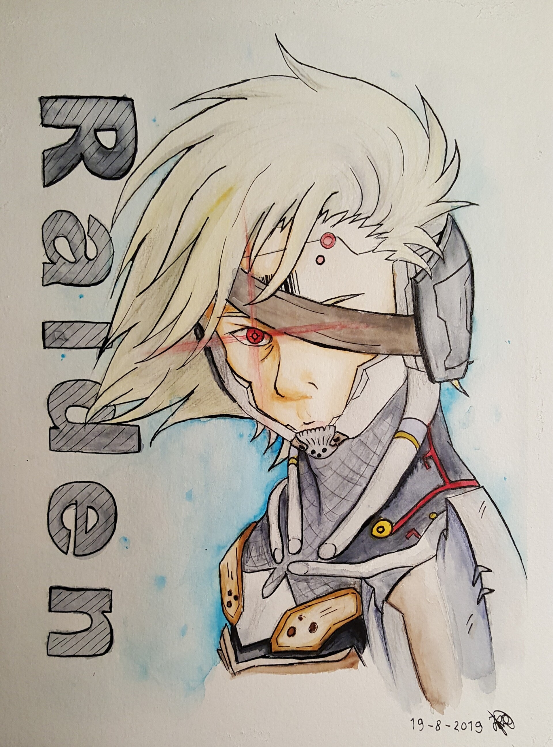 ArtStation - Raiden / Jack the Ripper - Metal Gear