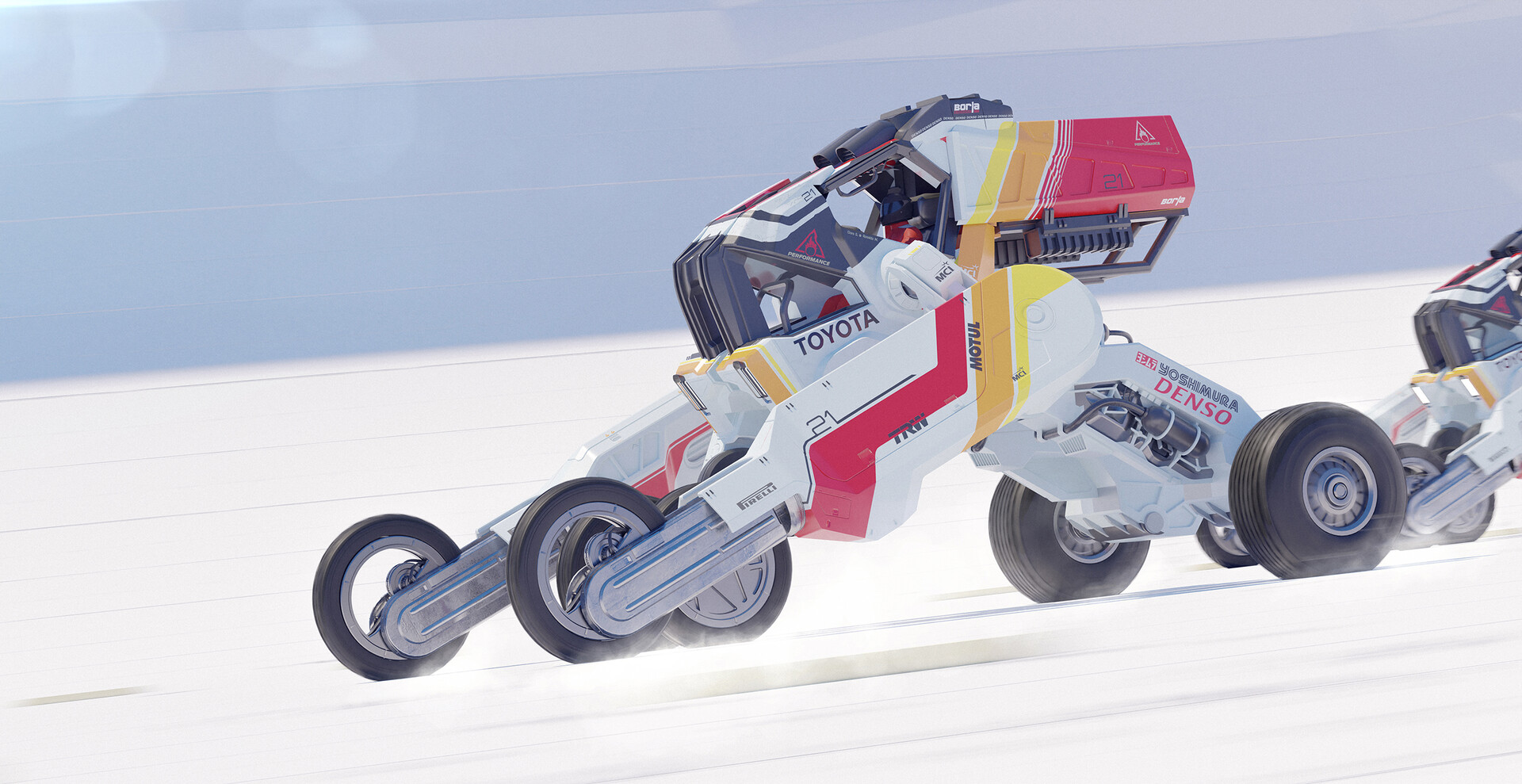 ArtStation - Mecha Racing