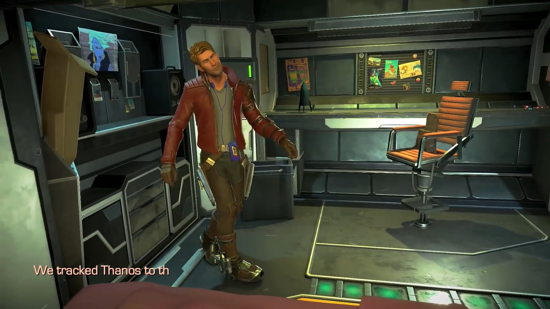 ArtStation - Guardians of the Galaxy - Starlord's Room