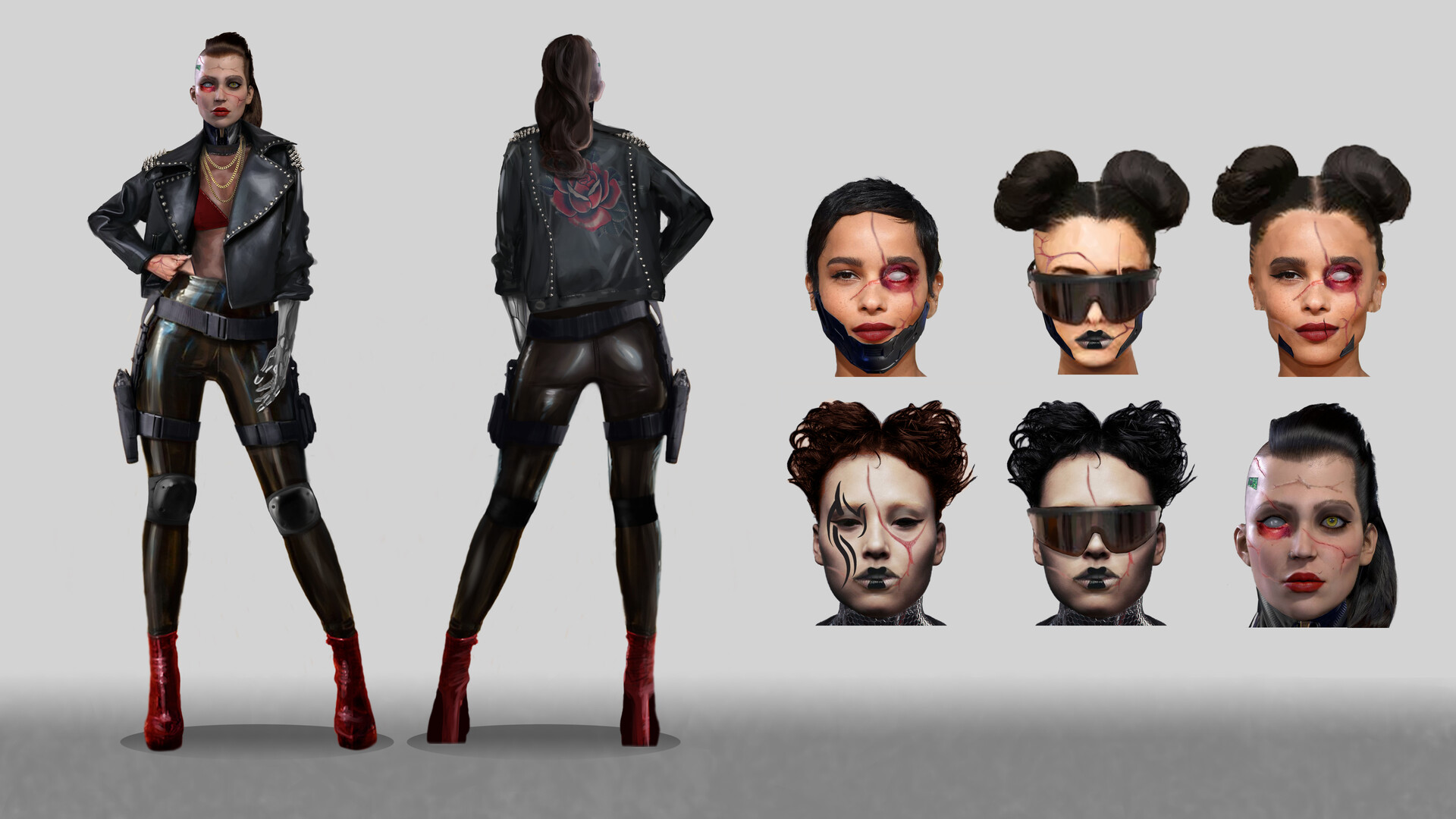 ArtStation - Cyberpsycho hunter