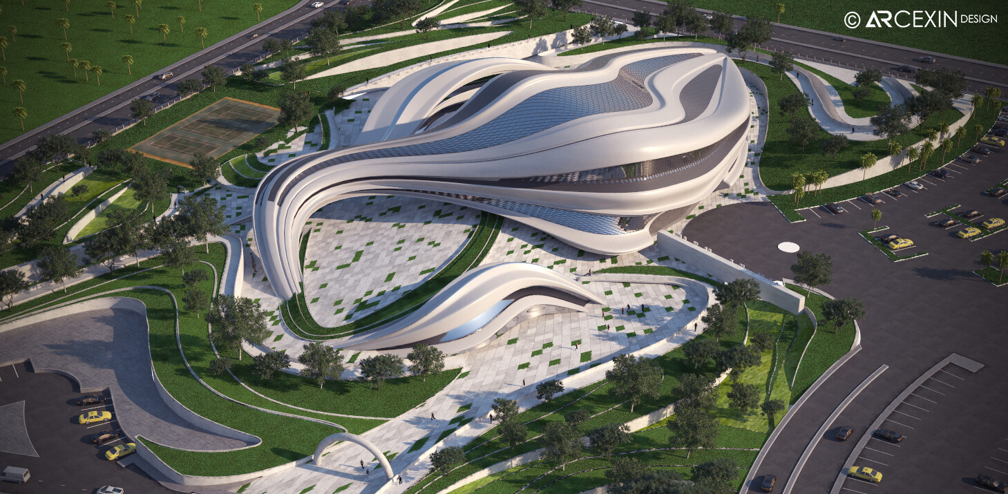 ArtStation - Art Center Building