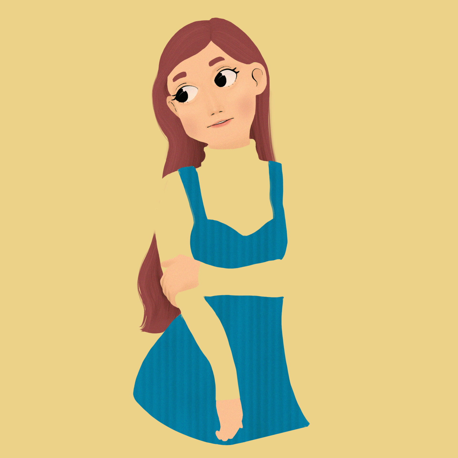 ArtStation - Cut Out Girl